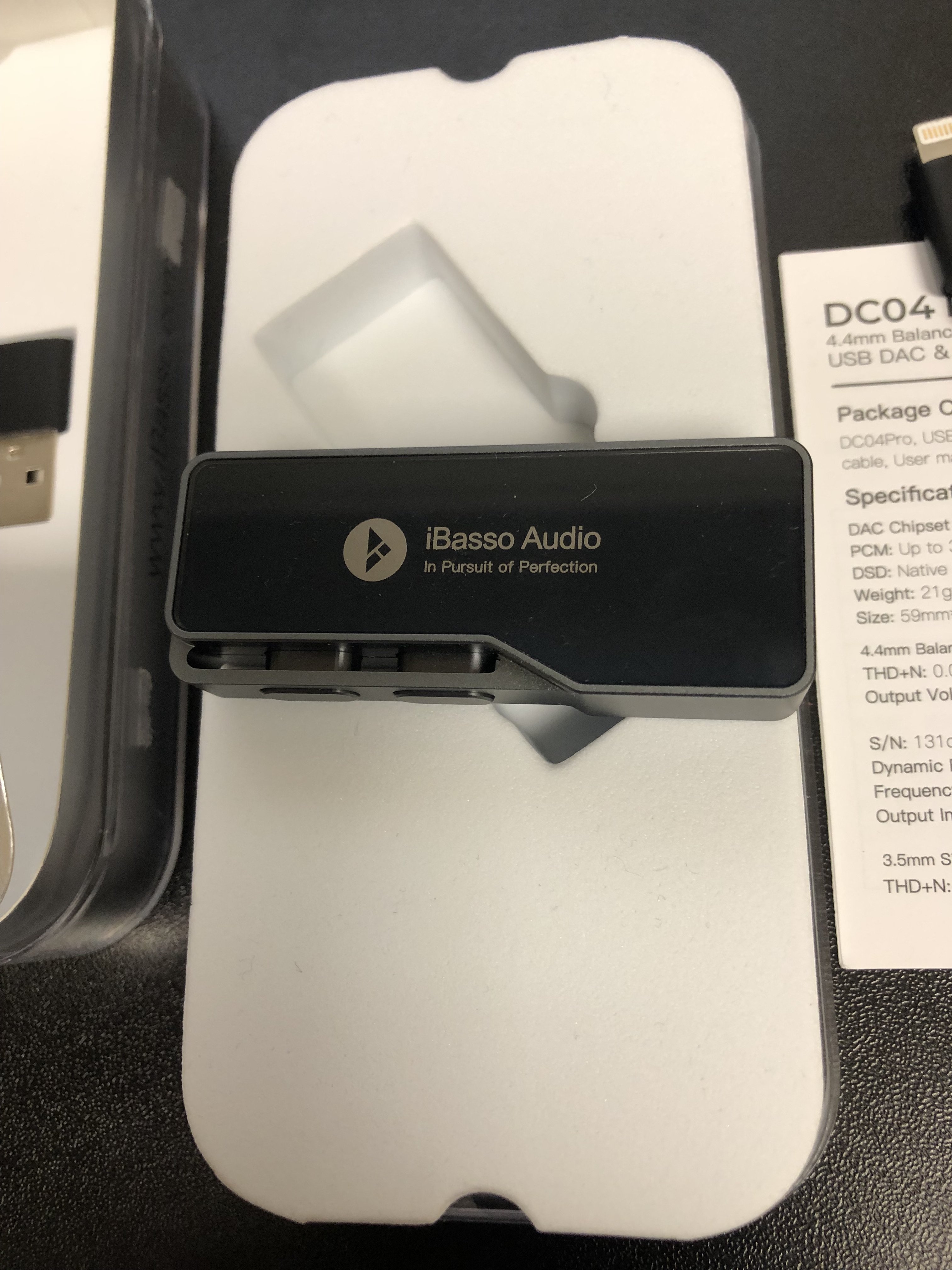 Sold: iBasso DC04 Pro - DAC/Amp (Dongle) | Headphone Reviews and Discussion - Head-Fi.org