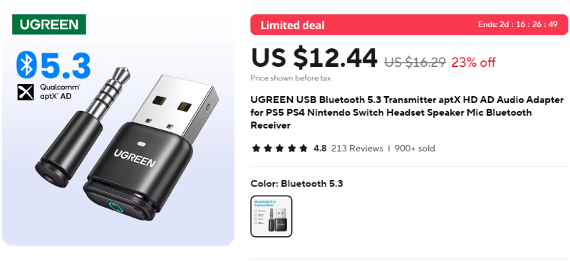 aptX Adaptive / aptX Lossless USB Transmitters | Headphone Reviews and ...