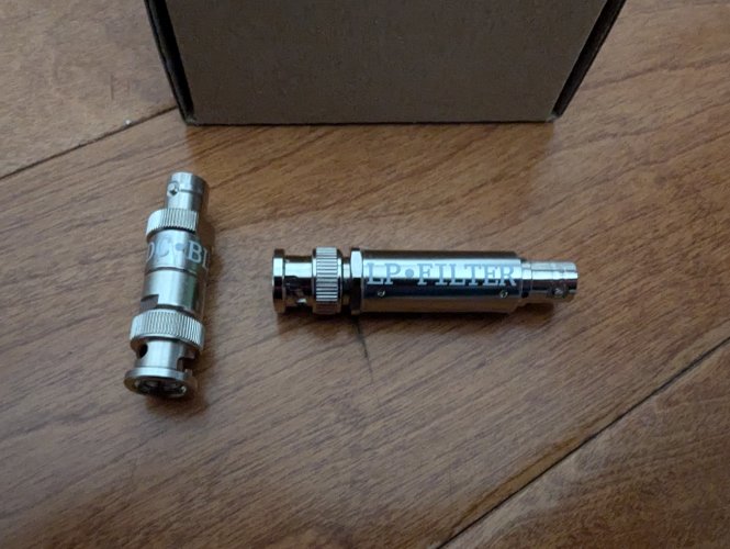 Sold: Audiowise DC Block & LP Filter for Coax DACs (two sets available ...