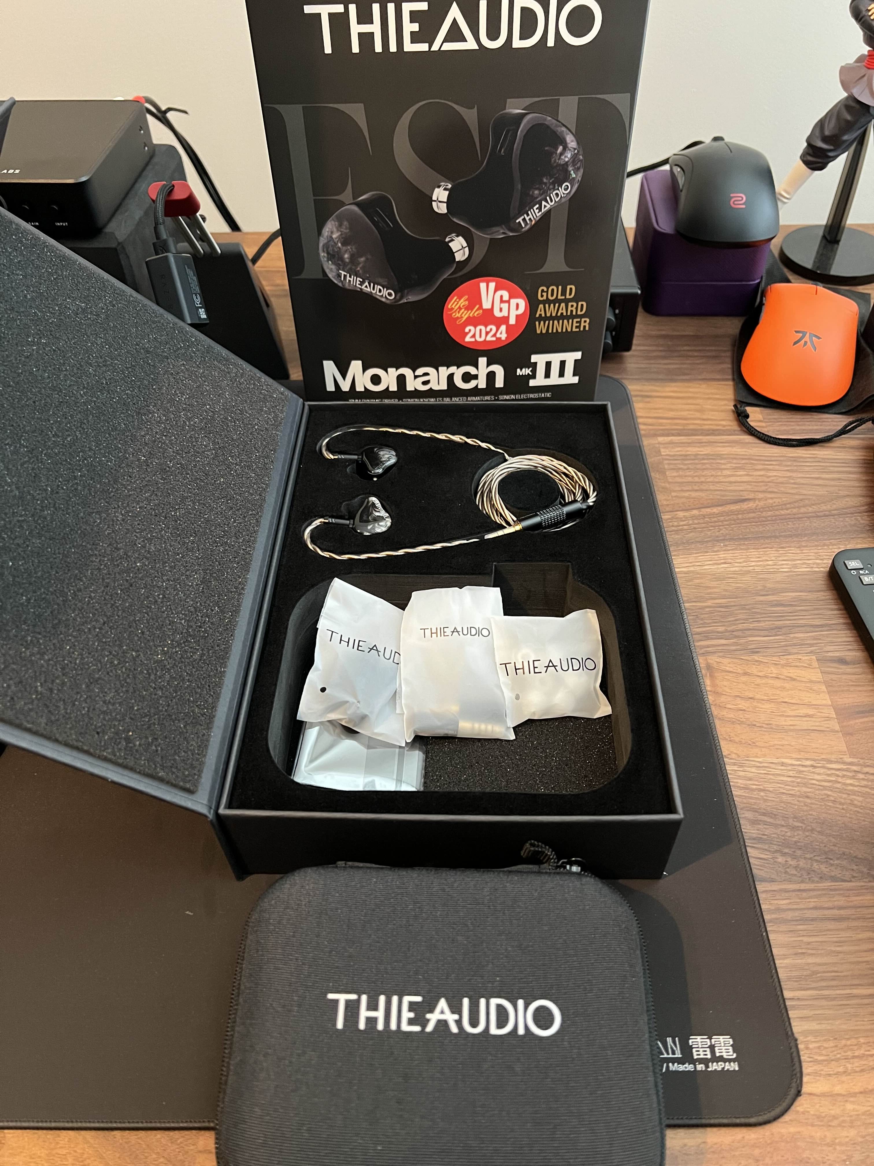 Closed: ThieAudio Monarch Mk. III (Default faceplate) | Headphone ...