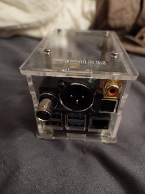 Pi2AES v2.0 Pro Audio Shield w/ Raspberry Pi4 | Headphone Reviews and ...