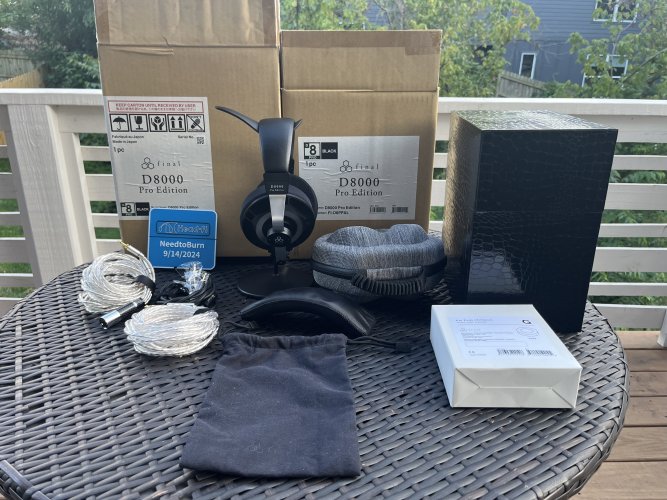 Closed: Final D8000 Pro with Version II Case & Accessories | Headphone ...