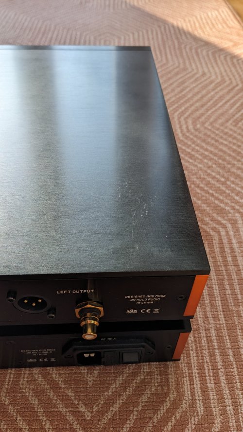Sold: Holo Audio May DAC Level 2 with upgraded QSA Yellow fuse ...