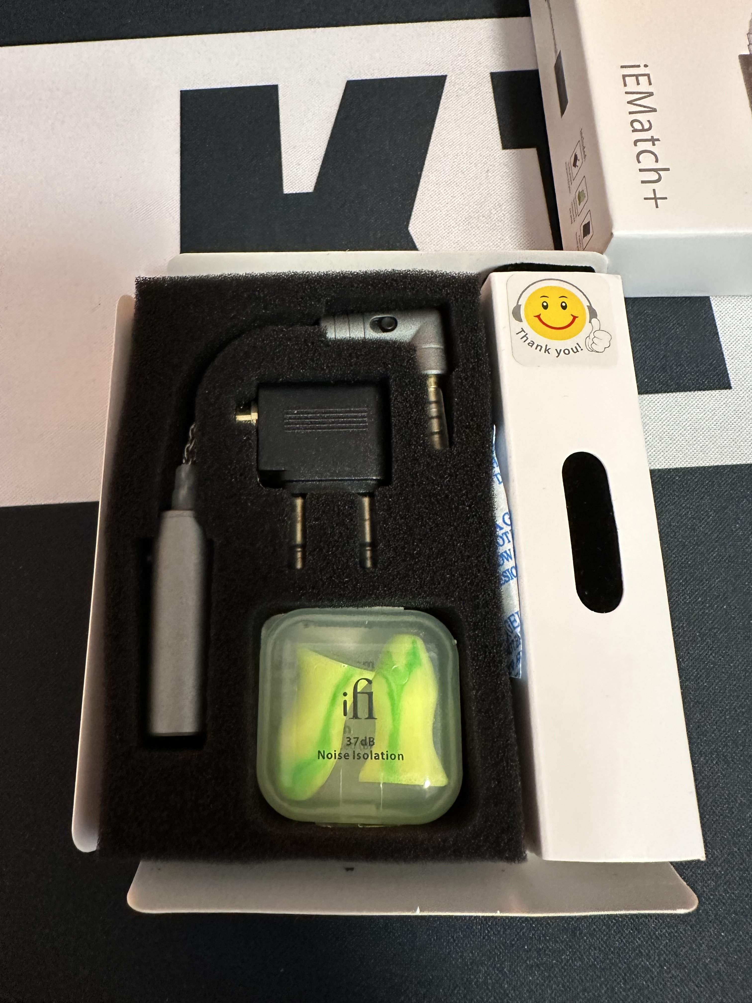 Closed: [PD] iFi iEMatch+ TRRS-Balanced 3.5mm Sensitivity Match/Adapter ...