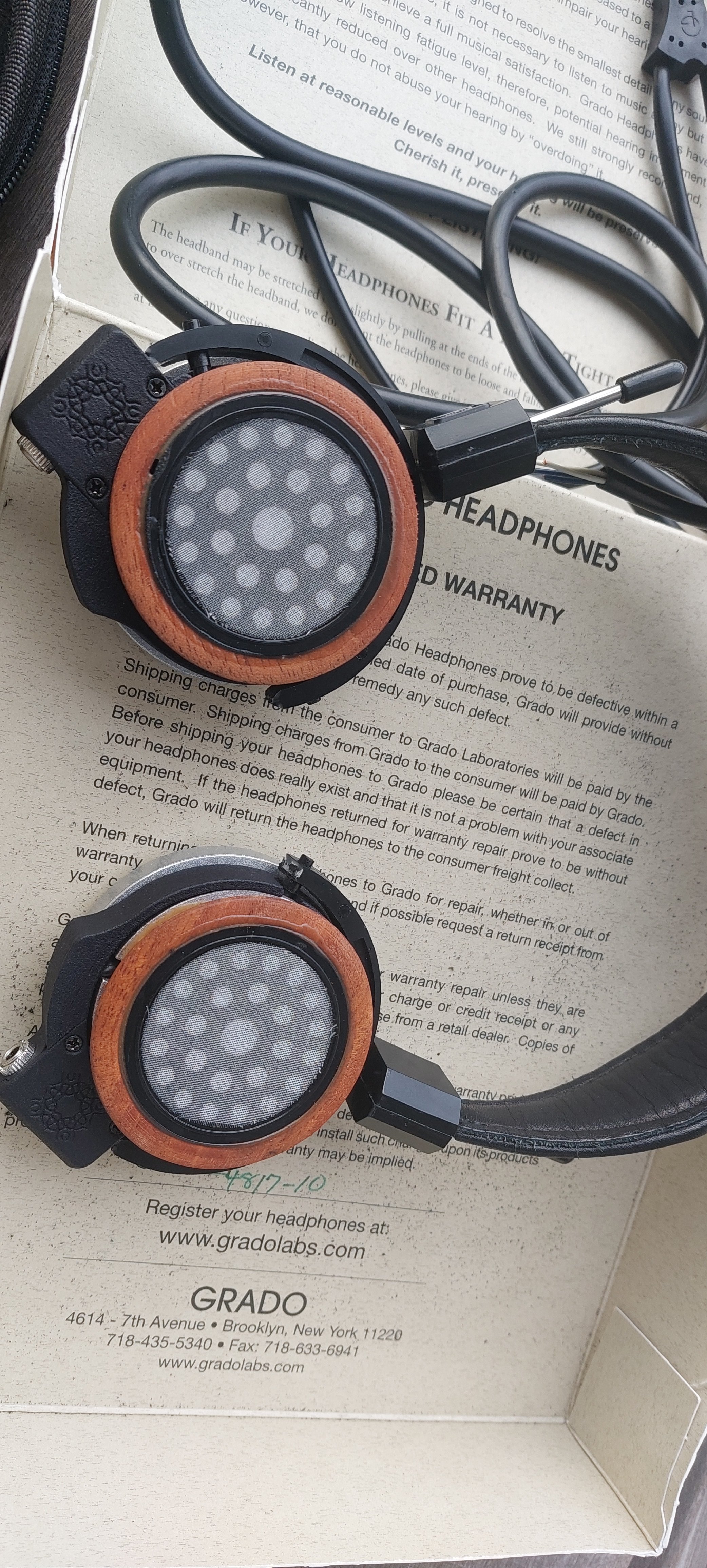 Sold: SOLD! Grado ps500e with BA adapter | Headphone Reviews and ...