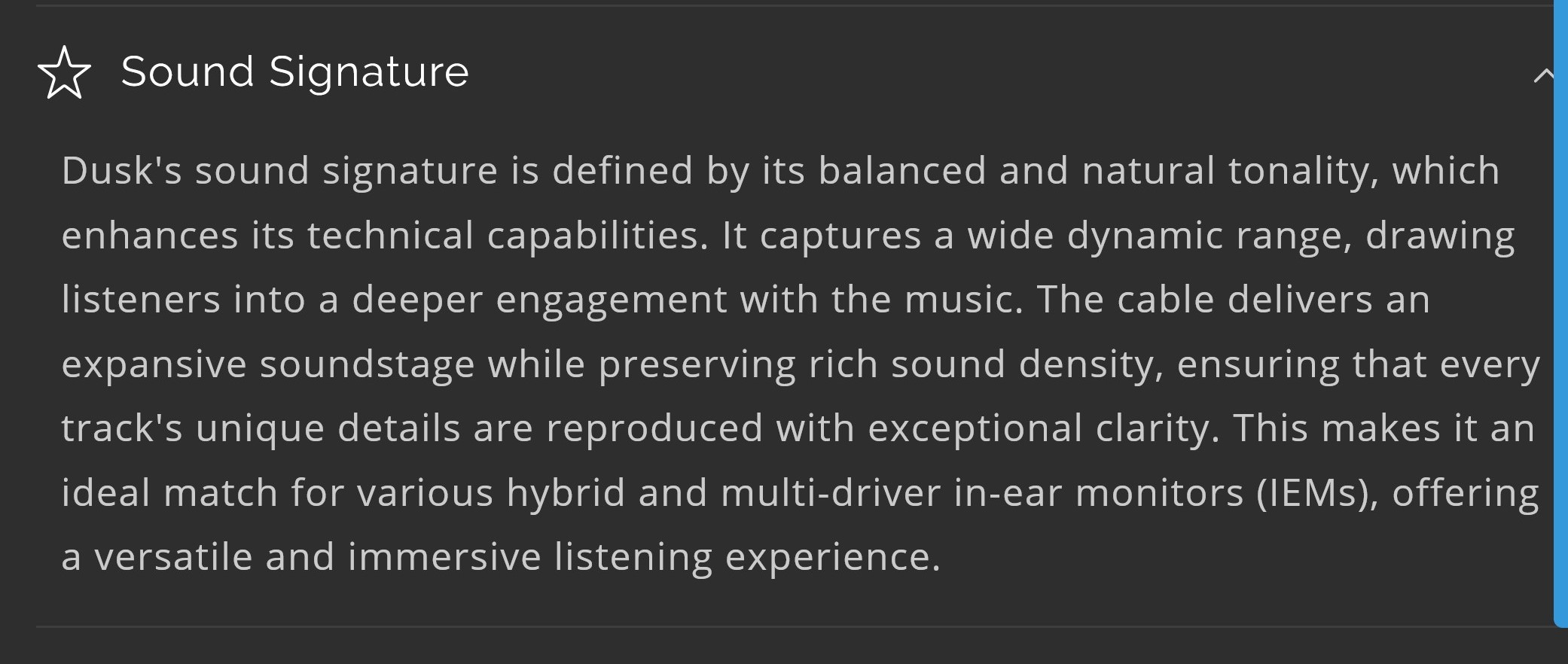 NMD Audio DUSK IEM cable | Headphone Reviews and Discussion - Head-Fi.org