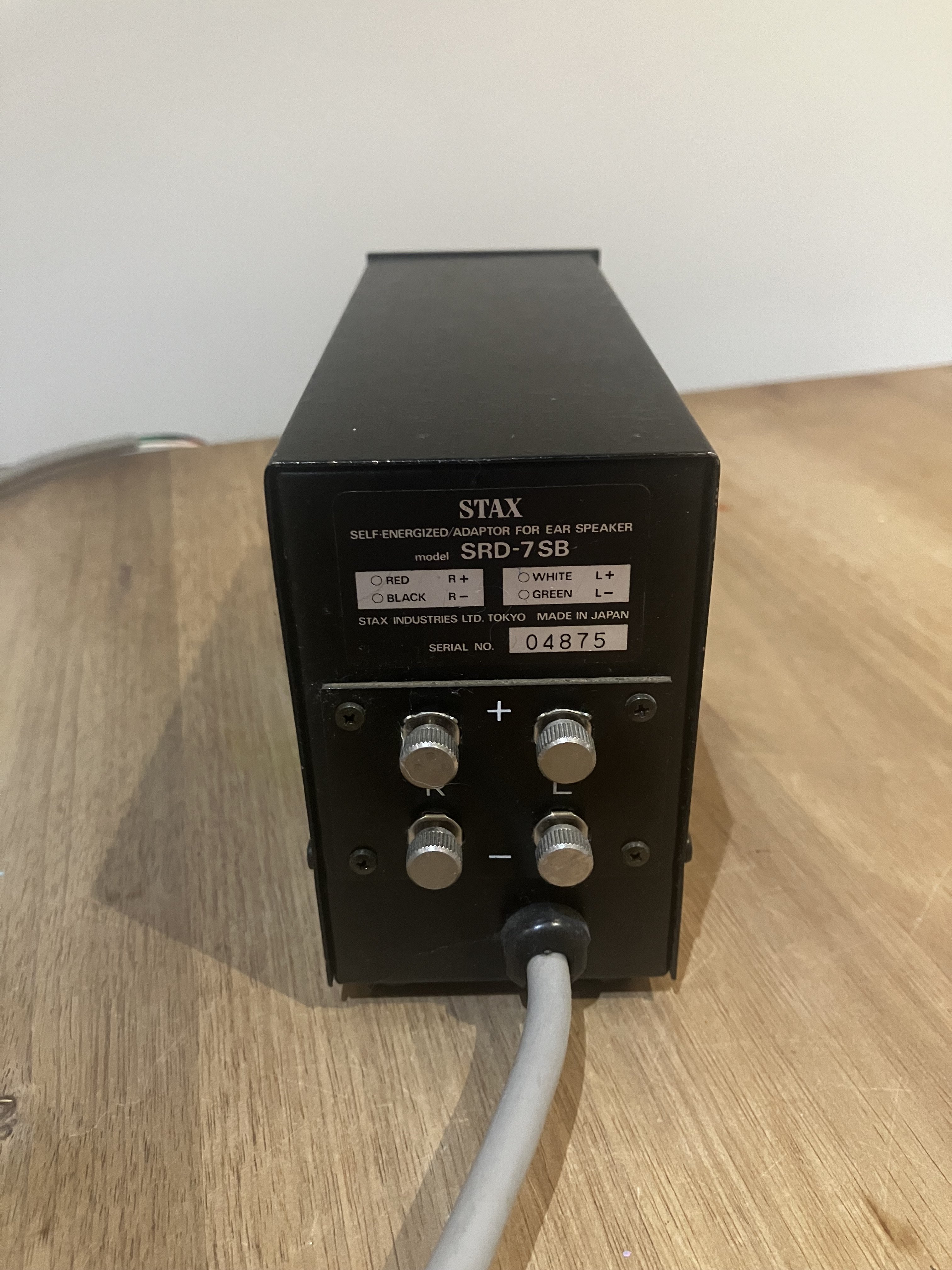 Closed: Stax SRD-7SB Self Bias Energizer | Headphone Reviews and ...