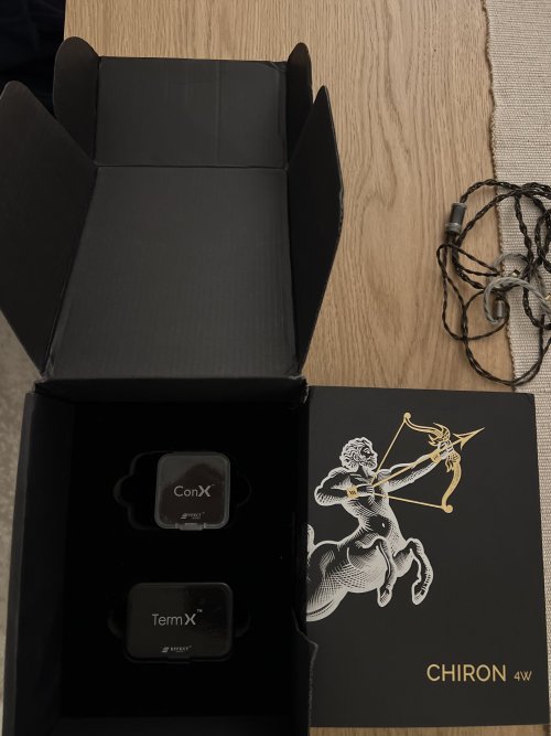 Closed: Price drop: Effect audio Chiron 4w ConX and TermX | Headphone ...