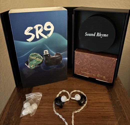 Sold: *****PRICE DROP***** Sound Rhyme SR9 - Mint | Headphone Reviews and Discussion - Head-Fi.org