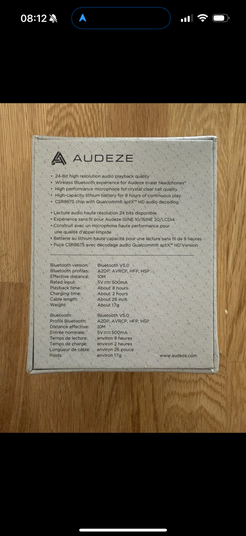Closed: WTS: Audeze CIPHER Bluetooth Cable for Audeze LCD/iSine | Headphone Reviews and ...