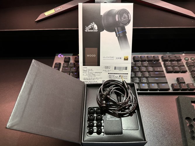 Sold: JVC Victor HA-FW1500/HA-FW1800 Wood In Ear Monitors | Headphone Reviews and Discussion ...