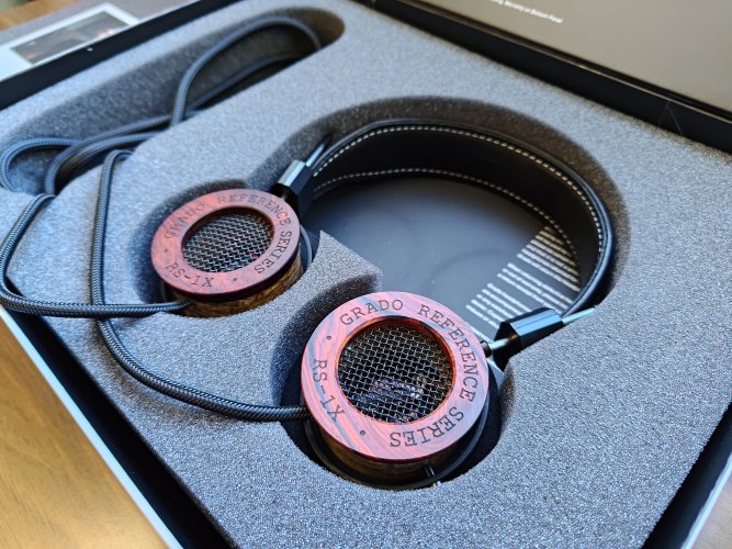 Sold: Brand new Grado Rs1x with ZMF Grado Pad Adapter and Pads ...