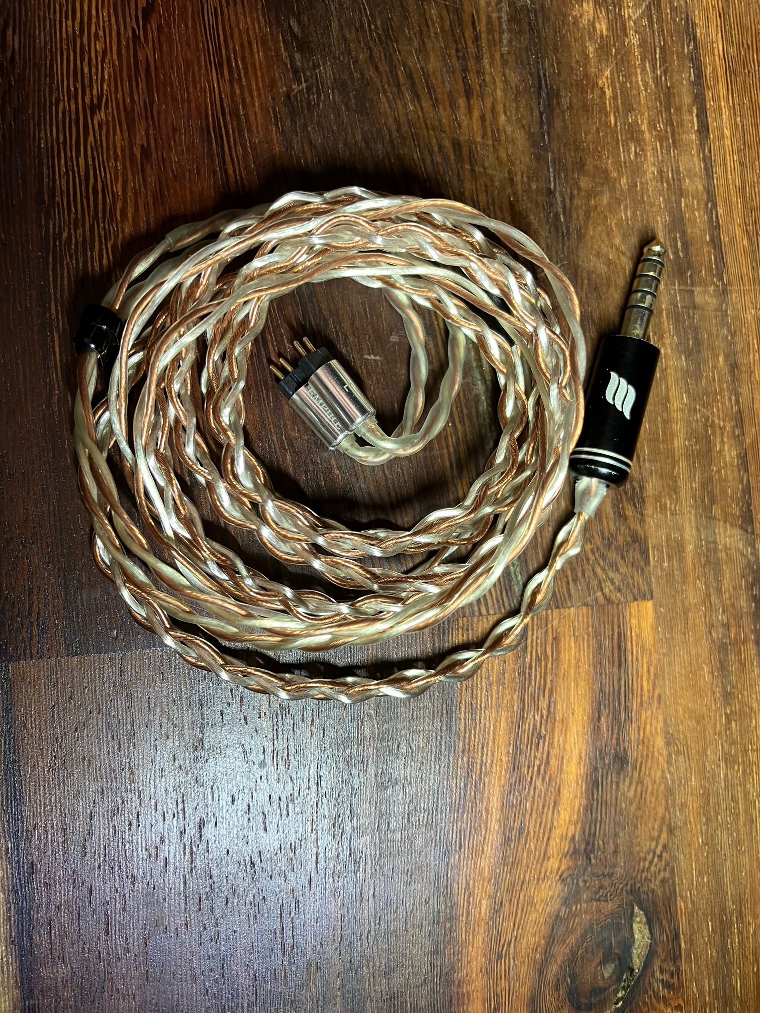 Closed: EE Valkyre stock cable (EA Eros II) 4,4mm, 2 pin | Headphone ...