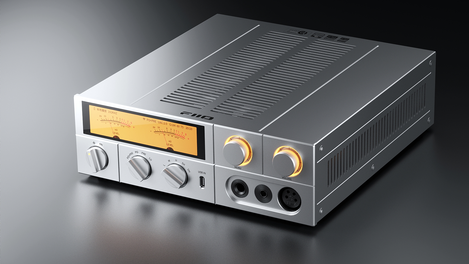 DAC and Headphone Amplifier · Streaming Media Receiver · Local Playback All in One Unit, FIIO ...