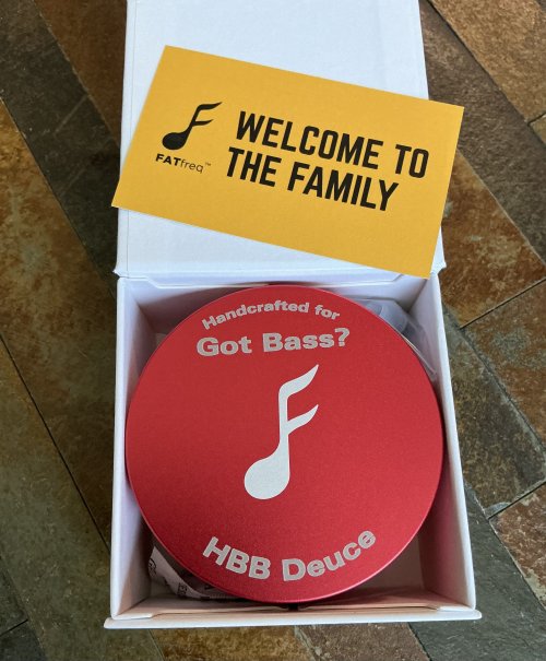 Sold: FATFREQ X HBB DEUCE (Silver 'Blood' Cable 4.4mm) | Headphone ...