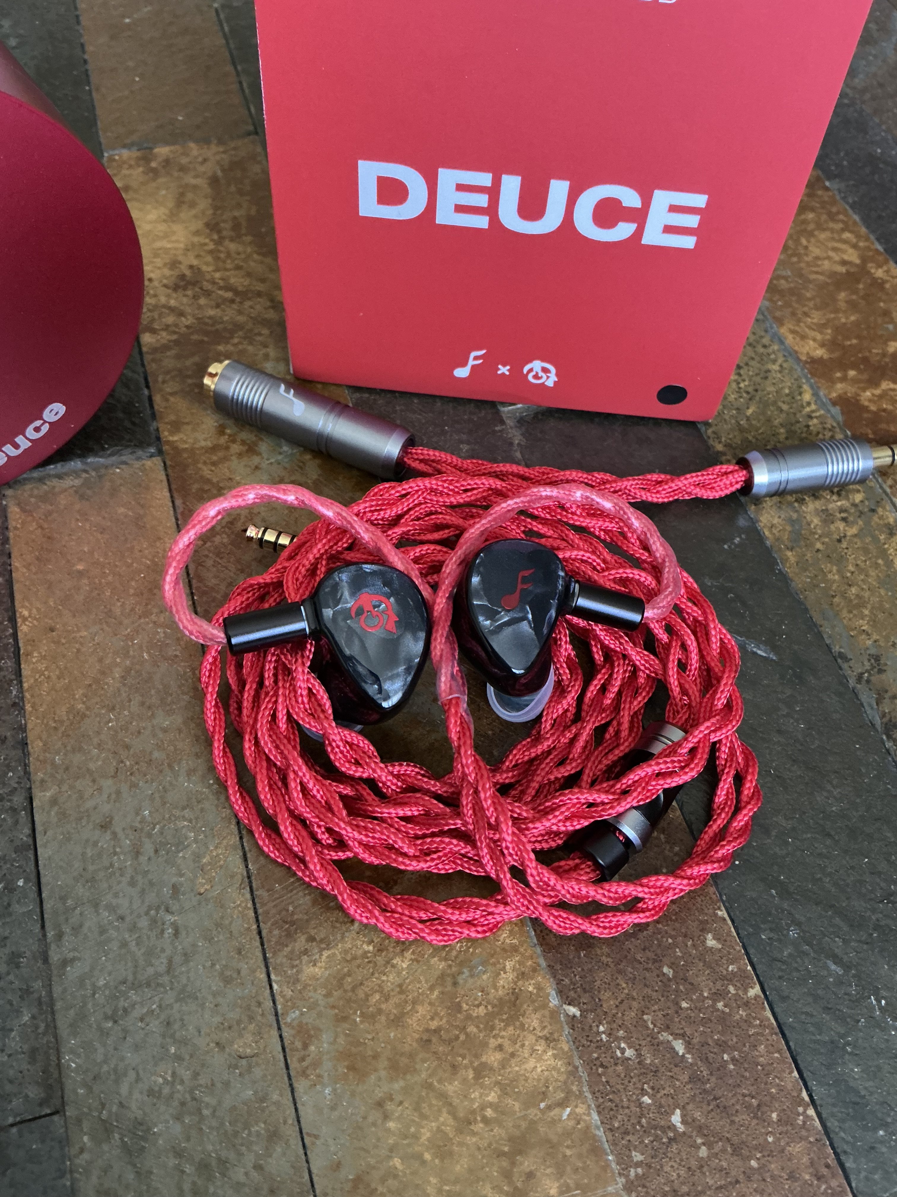 Sold: FATFREQ X HBB DEUCE (Silver 'Blood' Cable 4.4mm) | Headphone ...