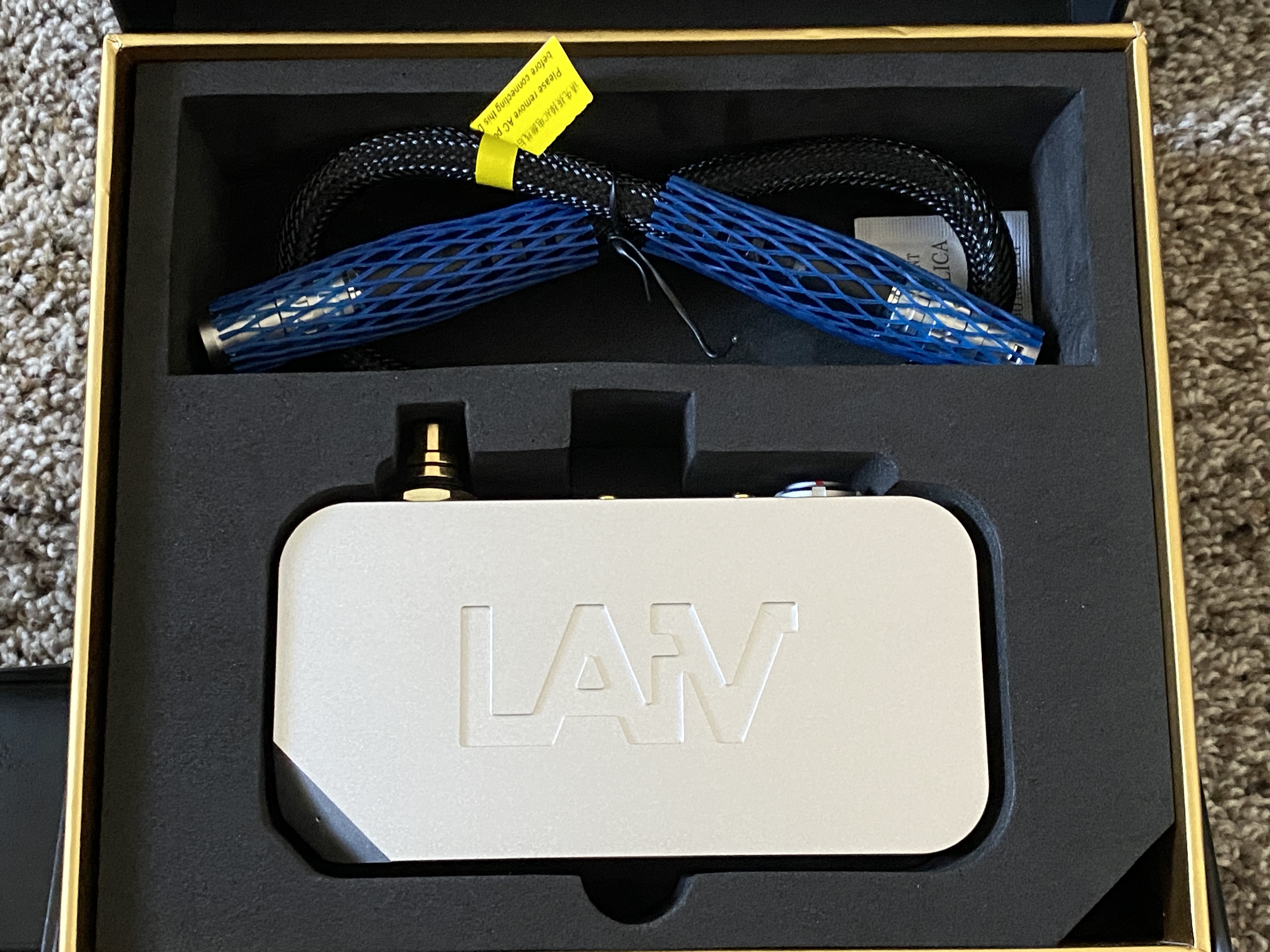 Sold: LAiV HP2A Preamp/Headphone Amp With LExt IN2 - Silver | Headphone ...