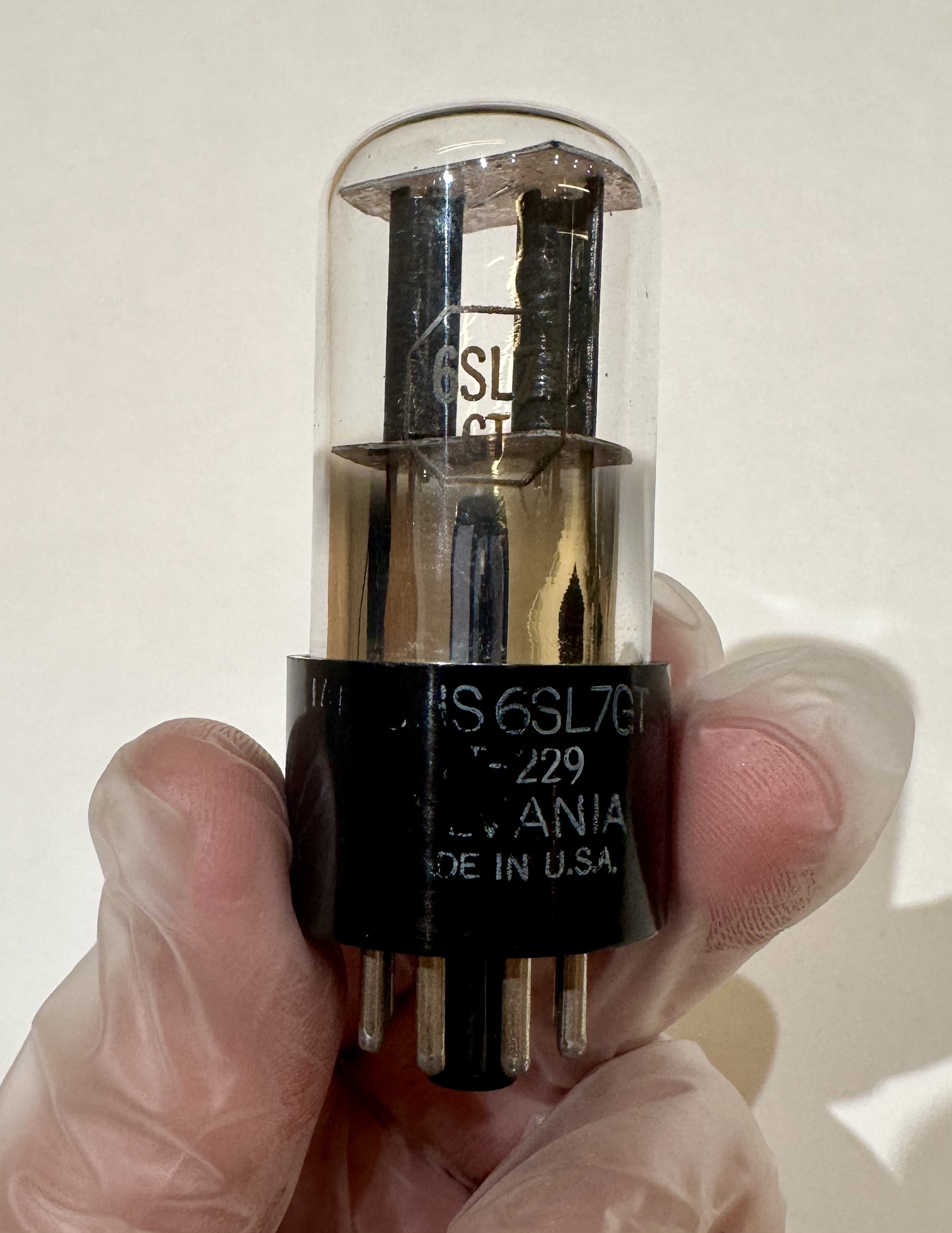 Sold: Sylvania 6SL7GT VT-229 - Tests STRONG with closely matching tube ...