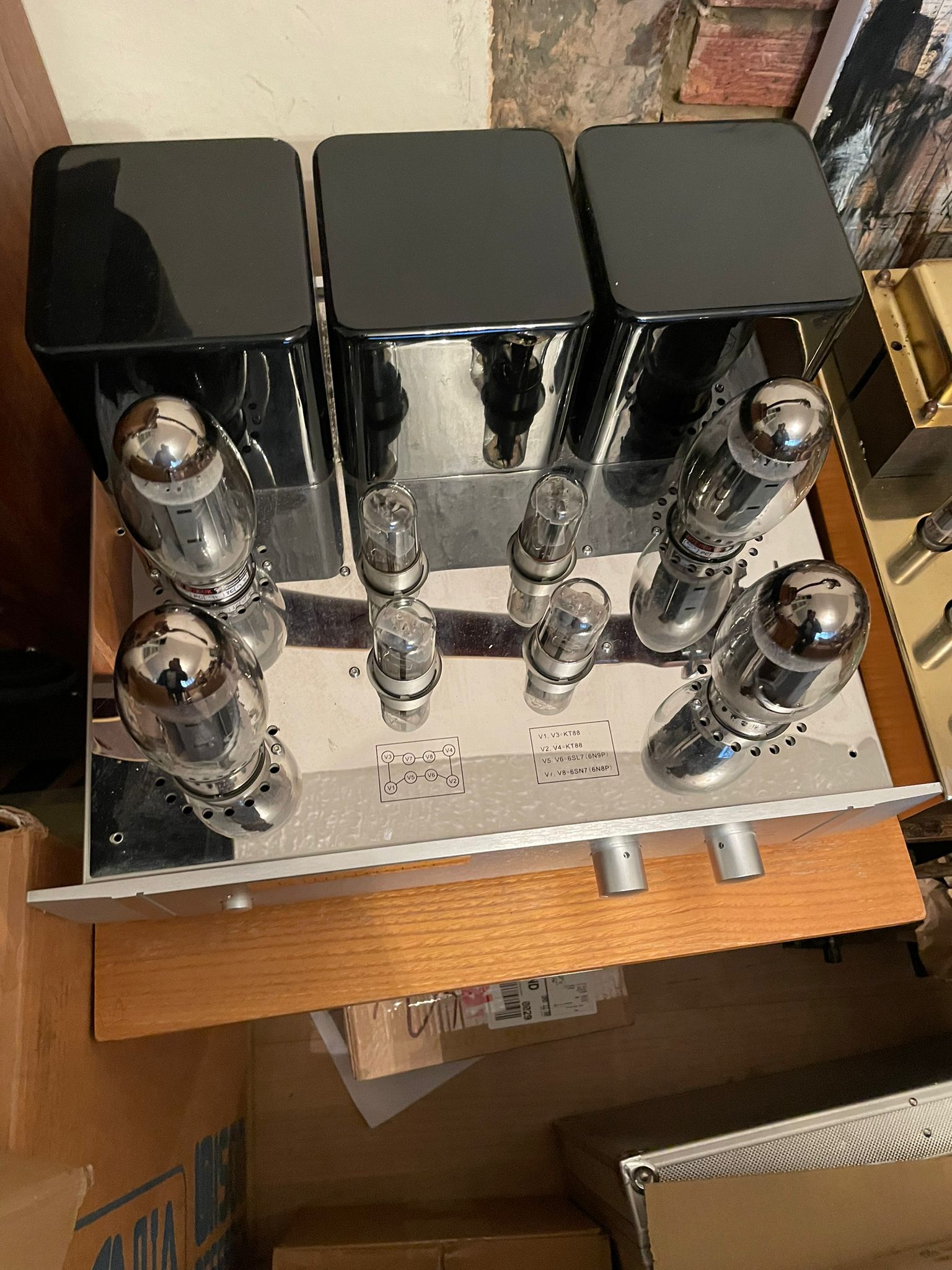 Closed: Separo P88I vacuum tube stereo integrated amplifier | Headphone ...