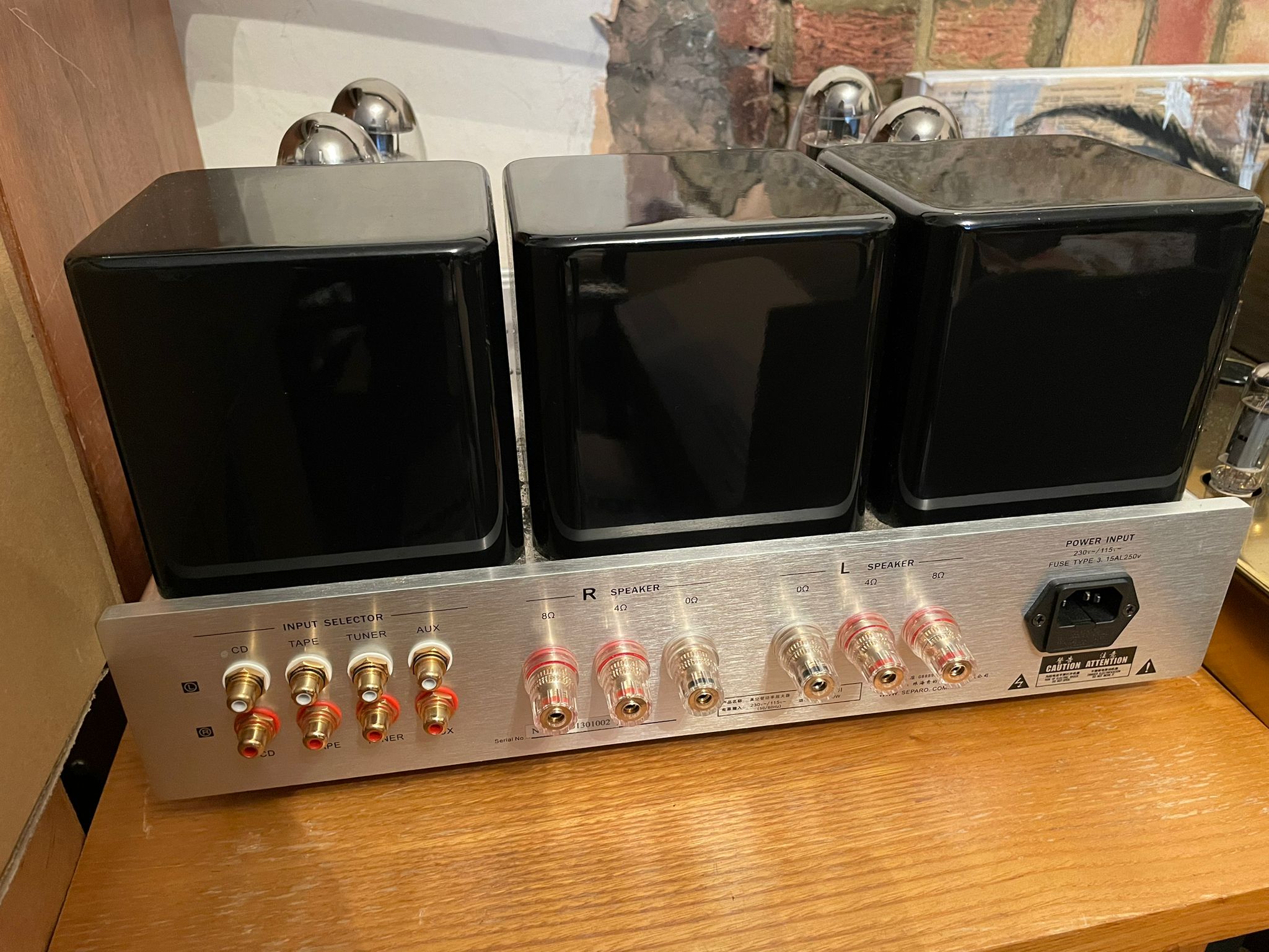 Closed: Separo P88I vacuum tube stereo integrated amplifier | Headphone ...
