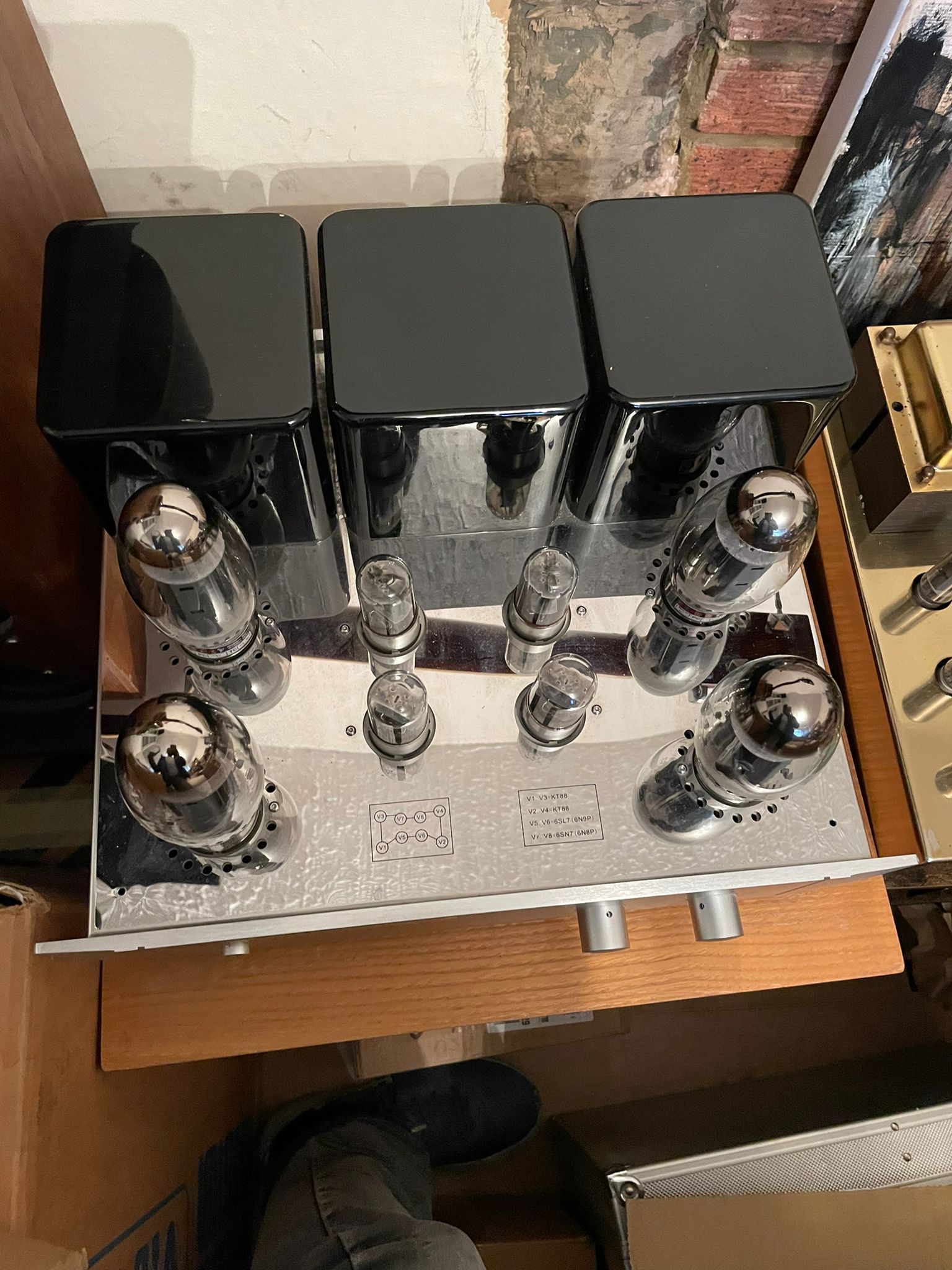 Closed: Separo P88I vacuum tube stereo integrated amplifier | Headphone ...