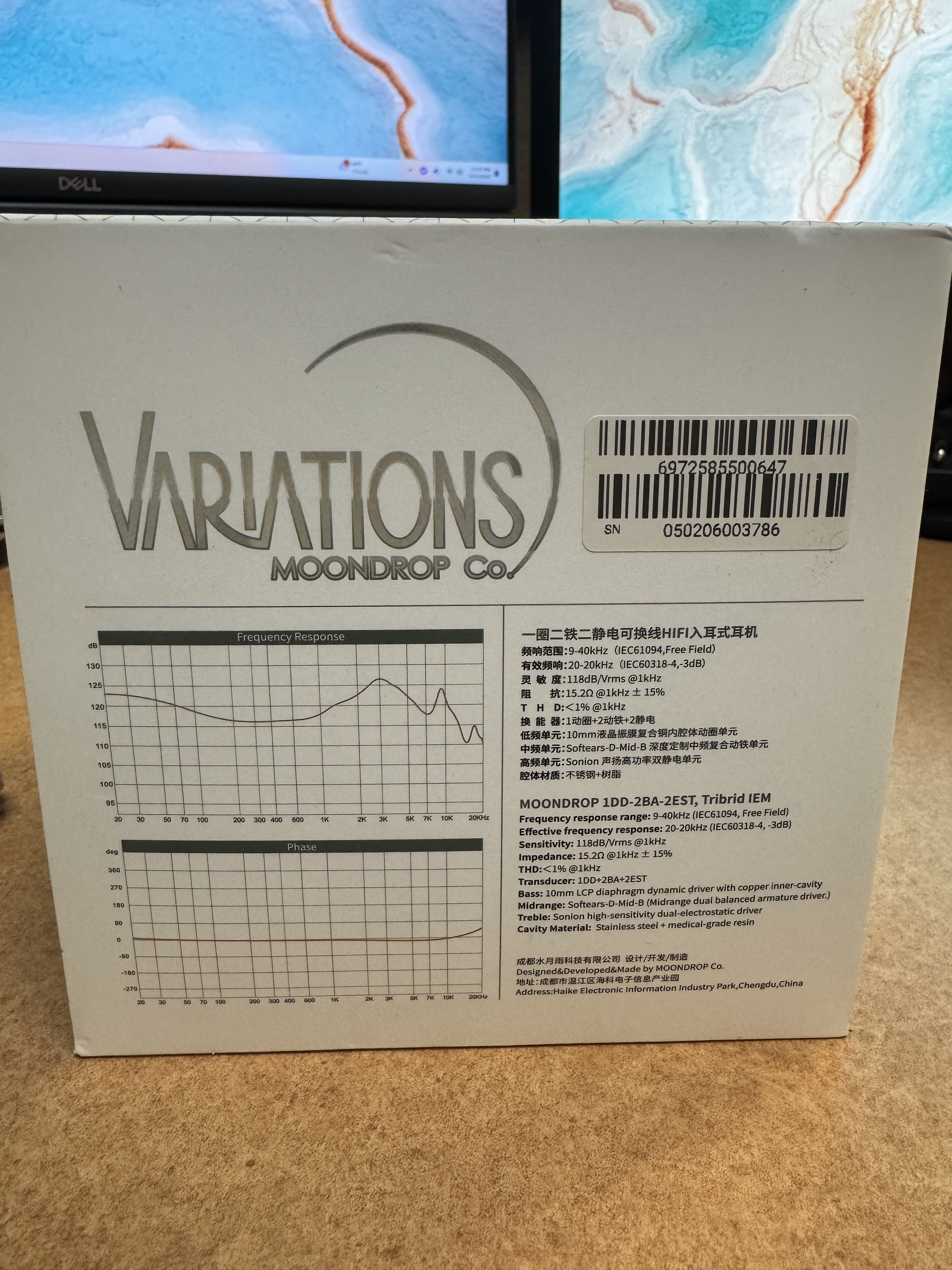 Closed: Moon drop Variations w/ Bort II cable | Headphone Reviews and ...