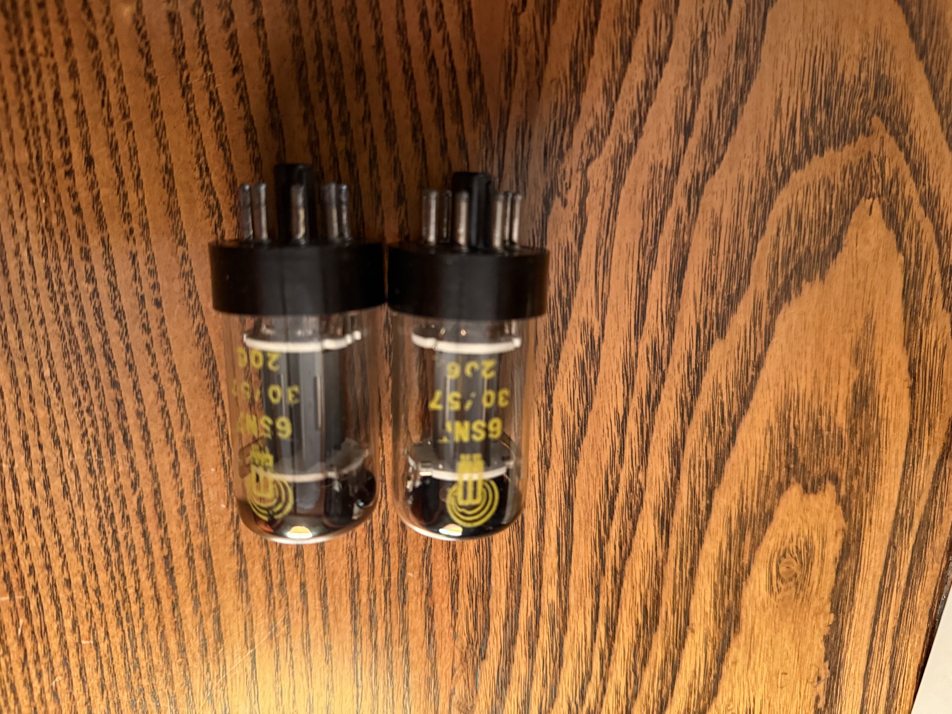 SOLD***RFT 6SN7 driver tubes matched pair | Headphone Reviews and ...