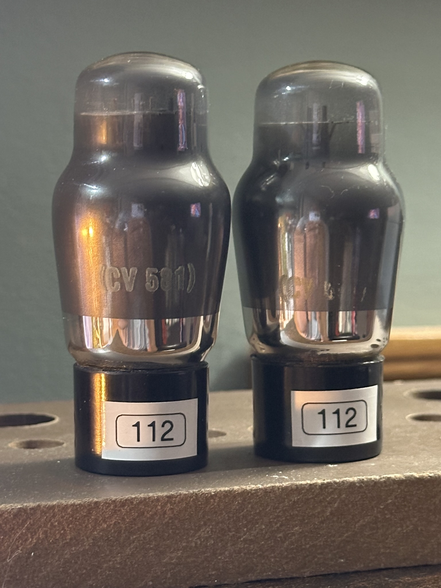 Sold: BACK UP FOR SALE! Rare GEC L63 / 6J5G Vacuum Tubes - Matched Pair ...