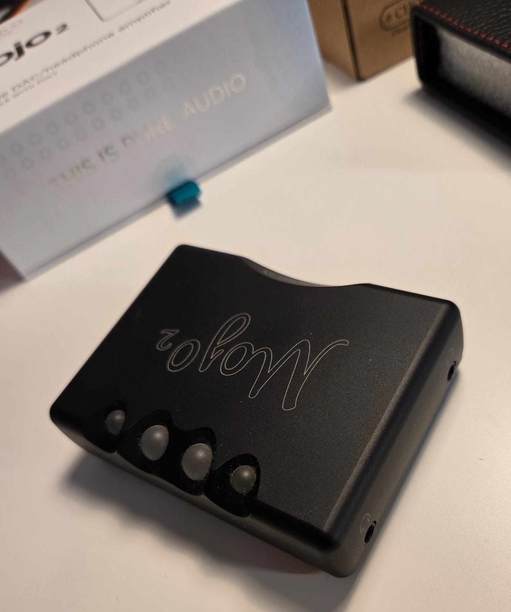 Chord Mojo 2 DAC Headphone Amplifier - With Poly Streamer & Leather ...