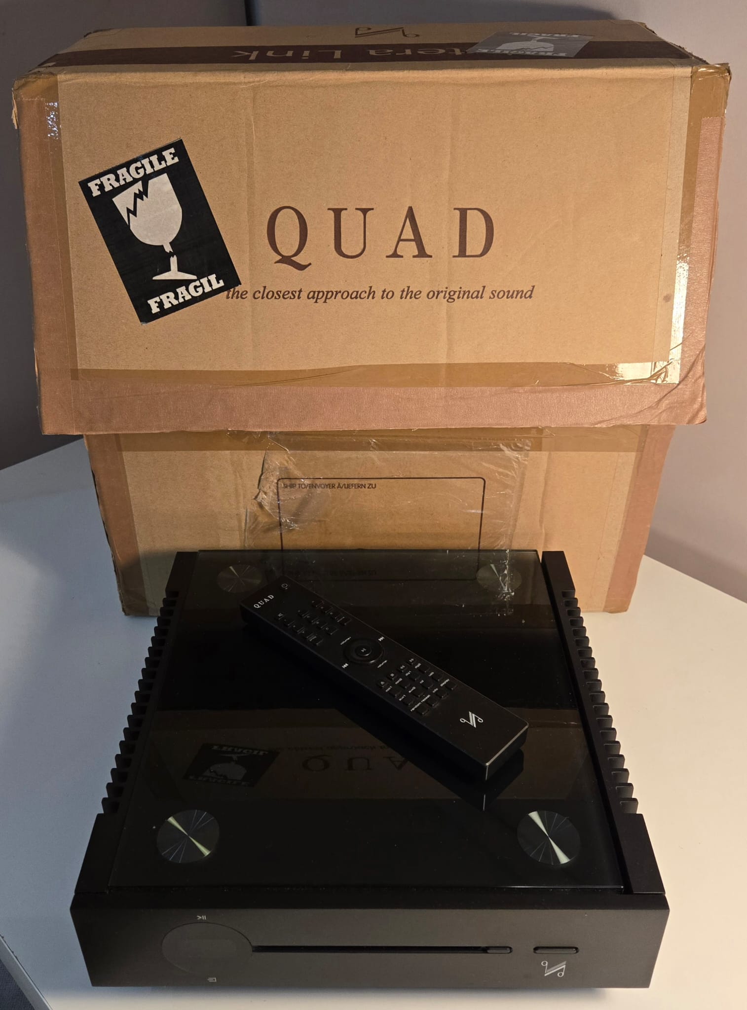 Closed: Quad Artera Link - CD / Pre Amplifier / DAC / Streamer ...