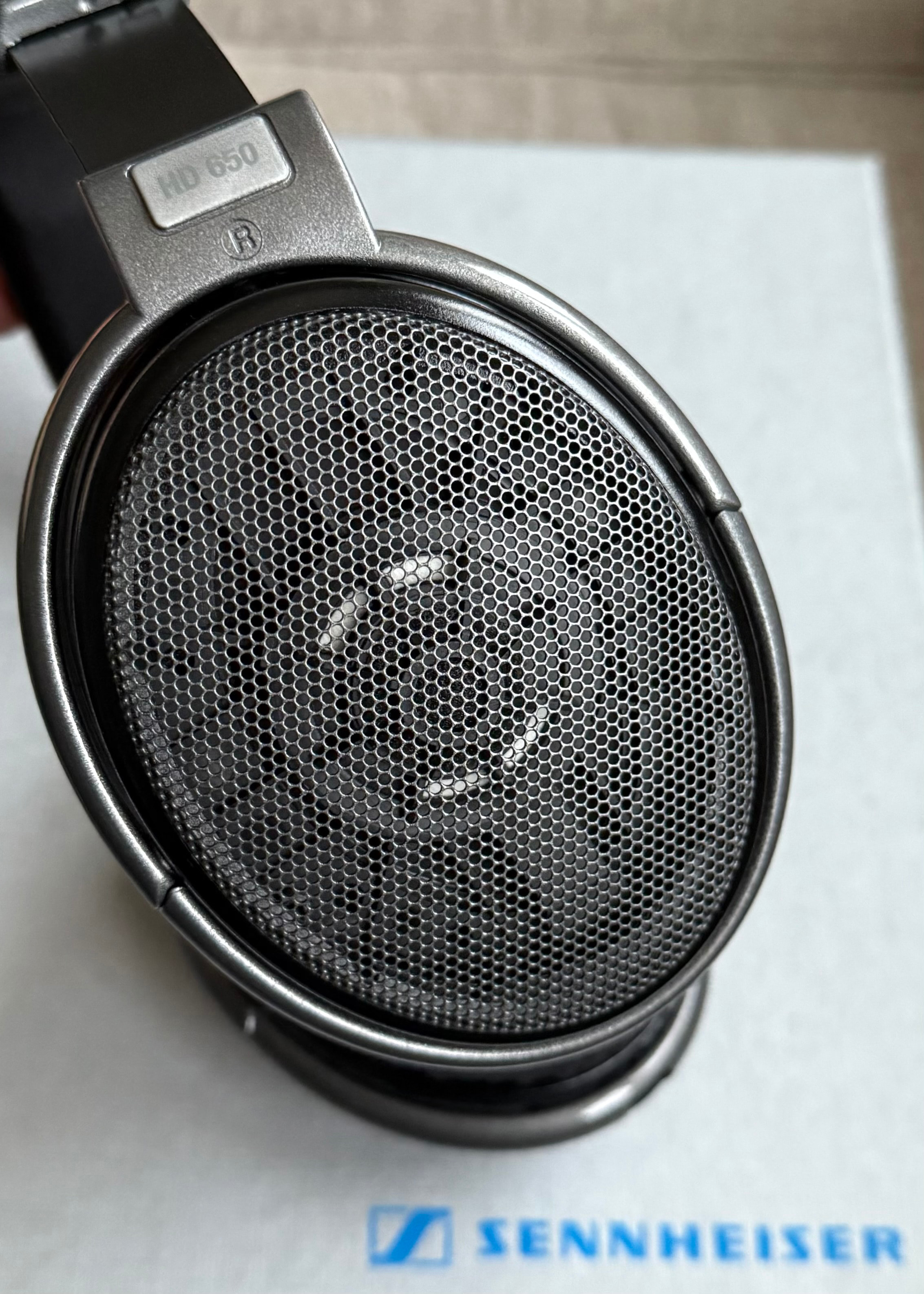 Sold: Sennheiser HD650 - Made in Ireland - "Black Silk" Drivers ...