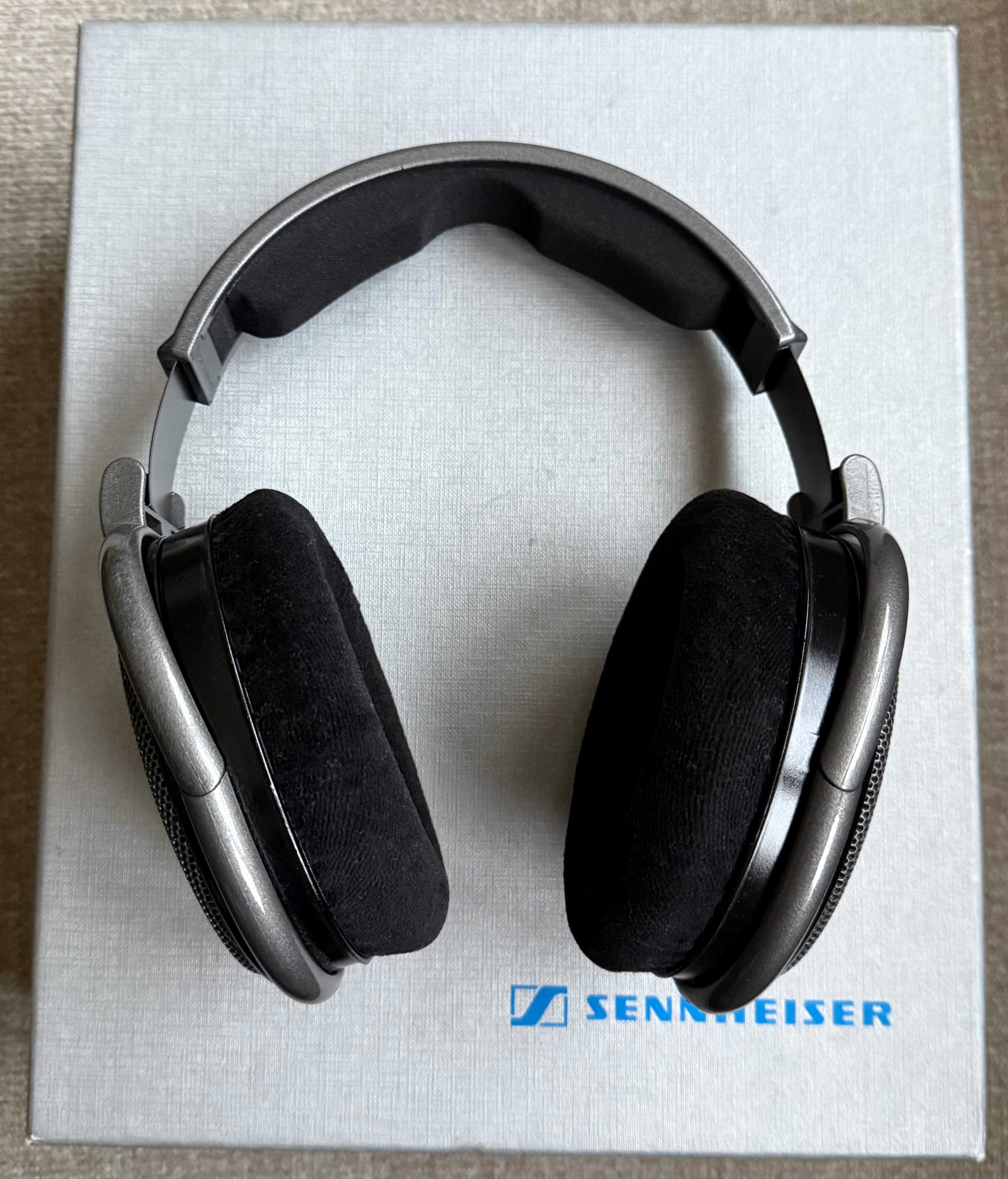 Sold: Sennheiser HD650 - Made in Ireland - "Black Silk" Drivers ...