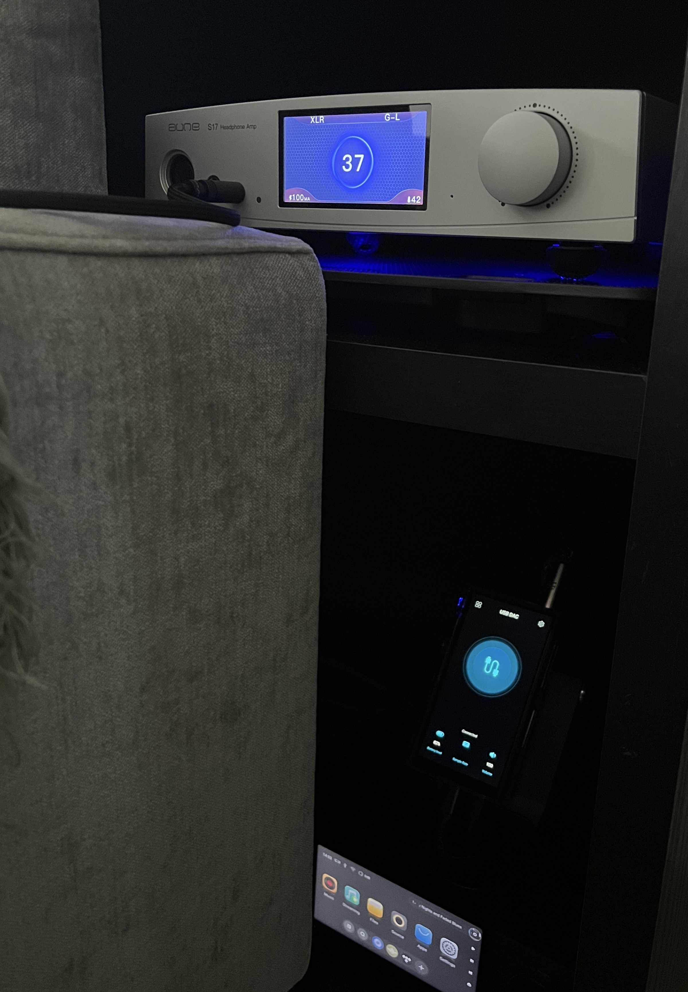 Show us your Head-Fi station at it's current state. No old pictures ...