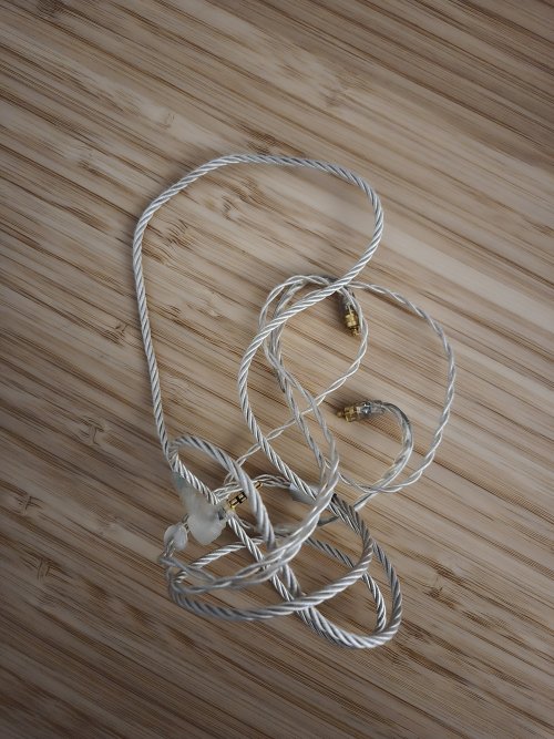 ALO/Campfire Pure Silver IEM cable MMCX - 2.5mm TRRS | Headphone ...