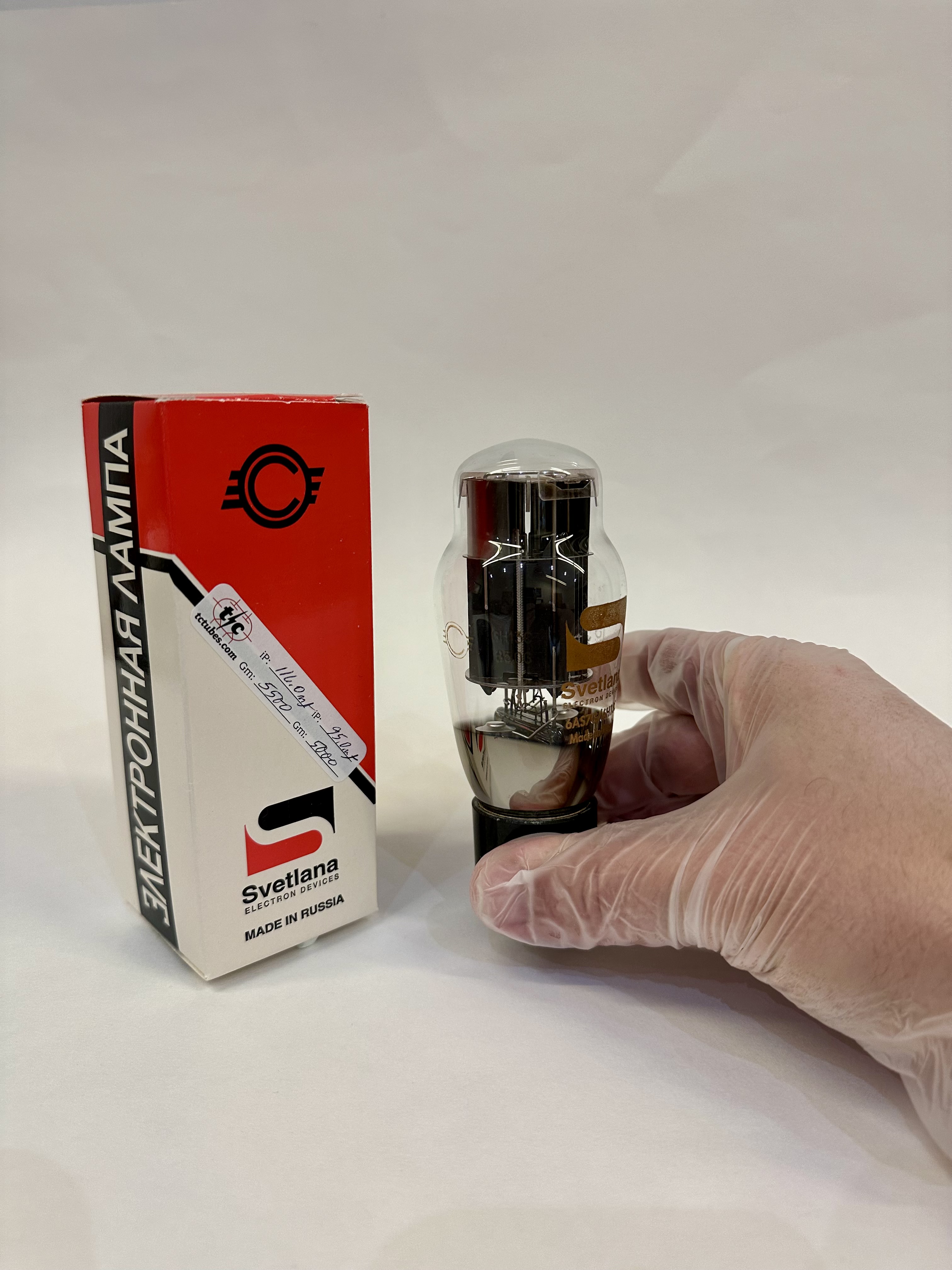Closed: Svetlana Winged "C" 6AS7G / 6H13C Russian Valve Tube - NOS ...