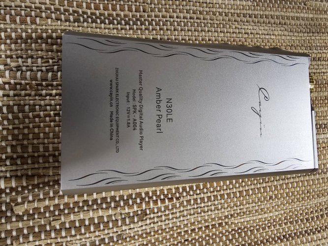 Cayin N30 LE Amber Pearl edition DAP and Amber Pearl | Headphone ...