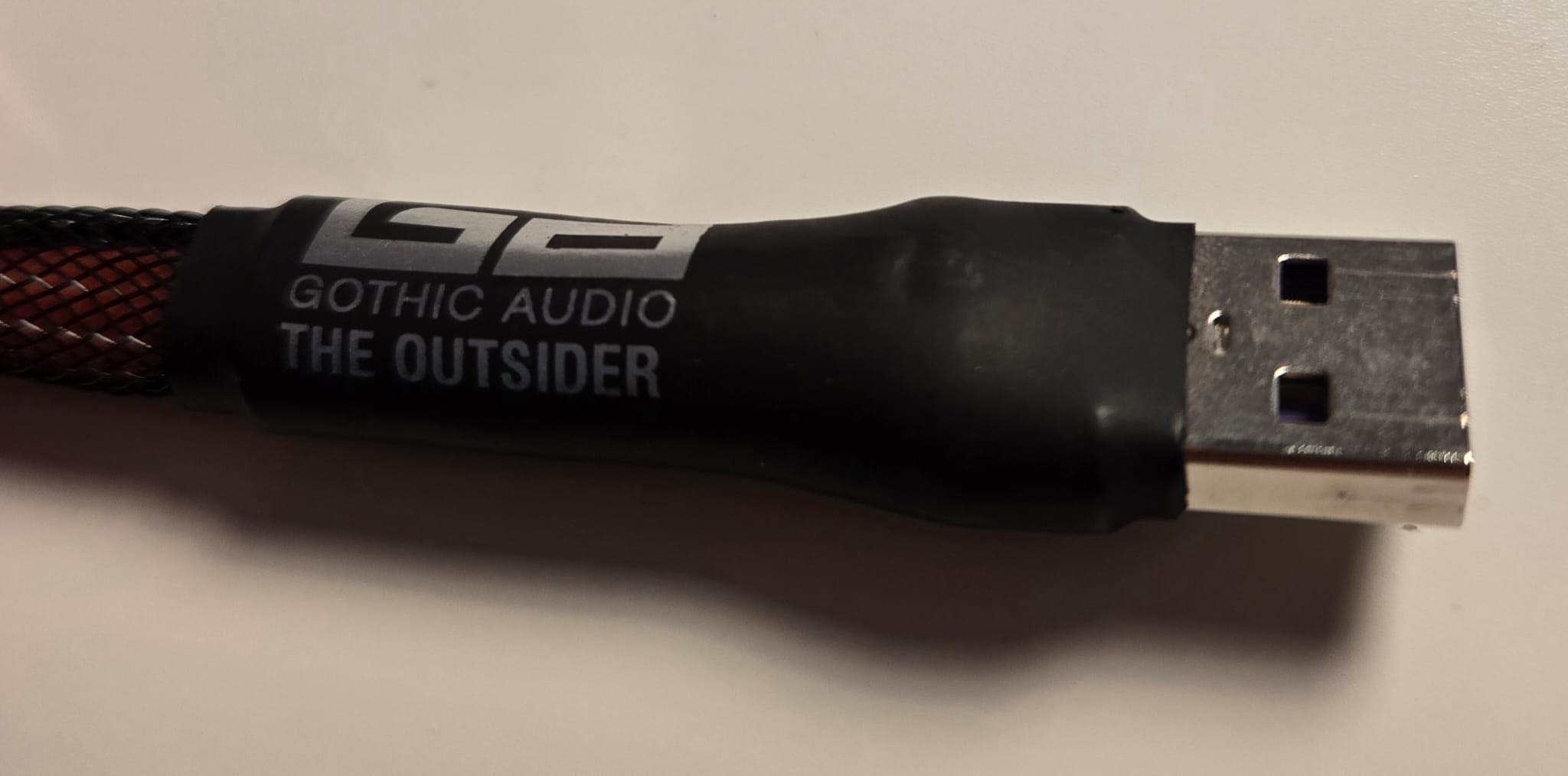 Closed: Gothic Audio 1.0m Semperfi The Outsider Pure Silver USB Cable ...