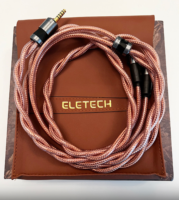 Sold: Eletech Inferno Cable- Mini XLR (ZMF, Meze, Audeze) X 4.4mm Balanced -1.5m | Headphone ...
