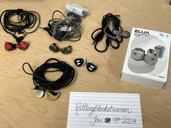 Closed: 6 IEMs for $60 (Mele, Elua, Neo1, Orca, Nex202, QKZ VK4 ...