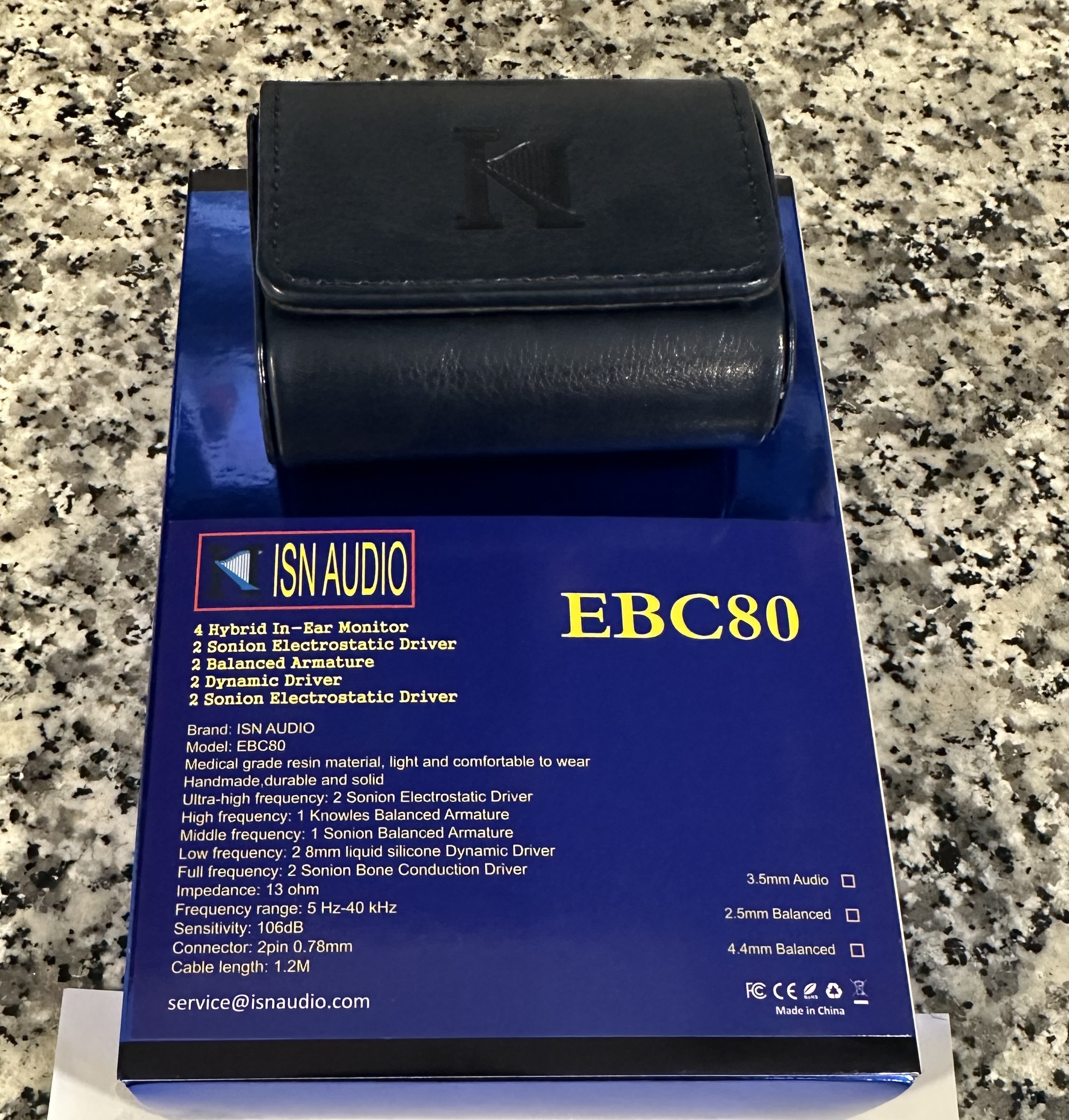 Sold: ISN EBC 80 Lowered Price | Headphone Reviews and Discussion ...