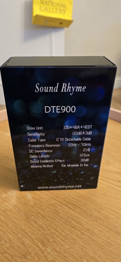 Closed: Sound Rhyme DTE900 | Headphone Reviews and Discussion - Head-Fi.org