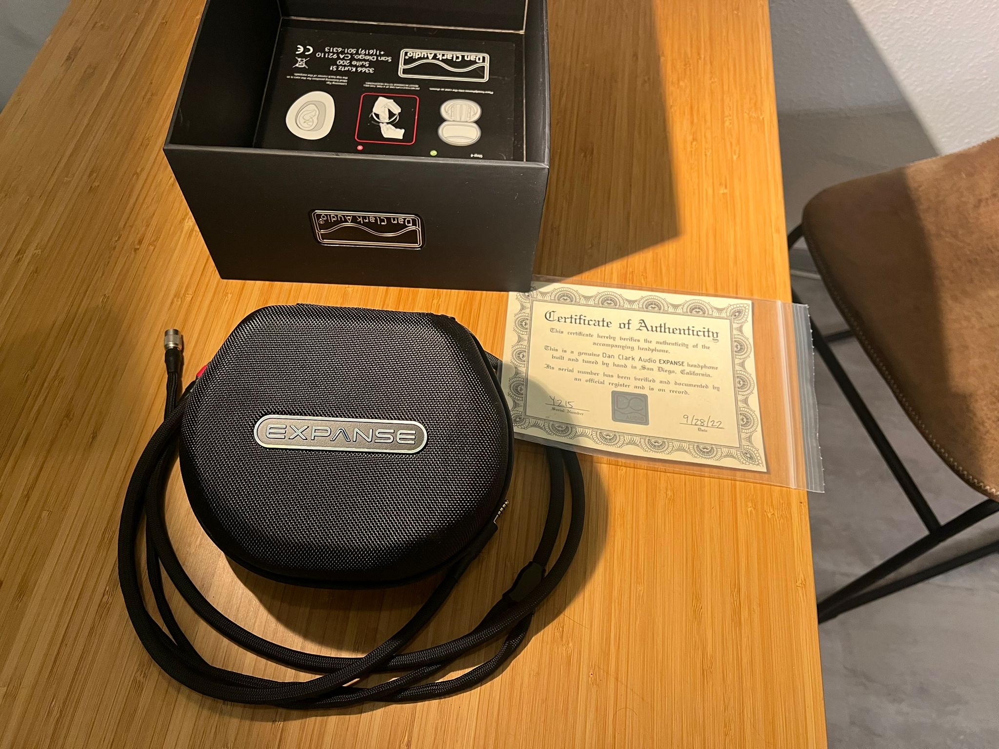 Closed: Dan Clark Audio, DCA Expanse, Mint condition, 9 Month Warranty ...
