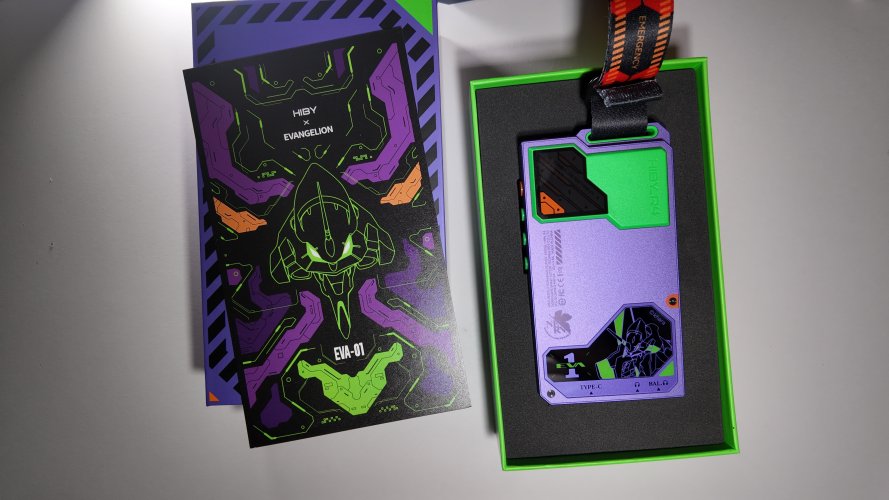 Sold: (PD) HiBy R4 X EVANGELION - Limited Edition + Leather Case ...