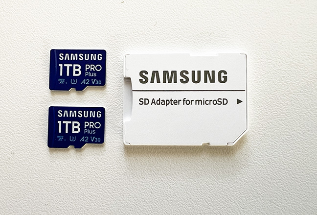 Sold: Samsung Pro Plus MicroSD Card 1TB each (2 cards) Low Level ...