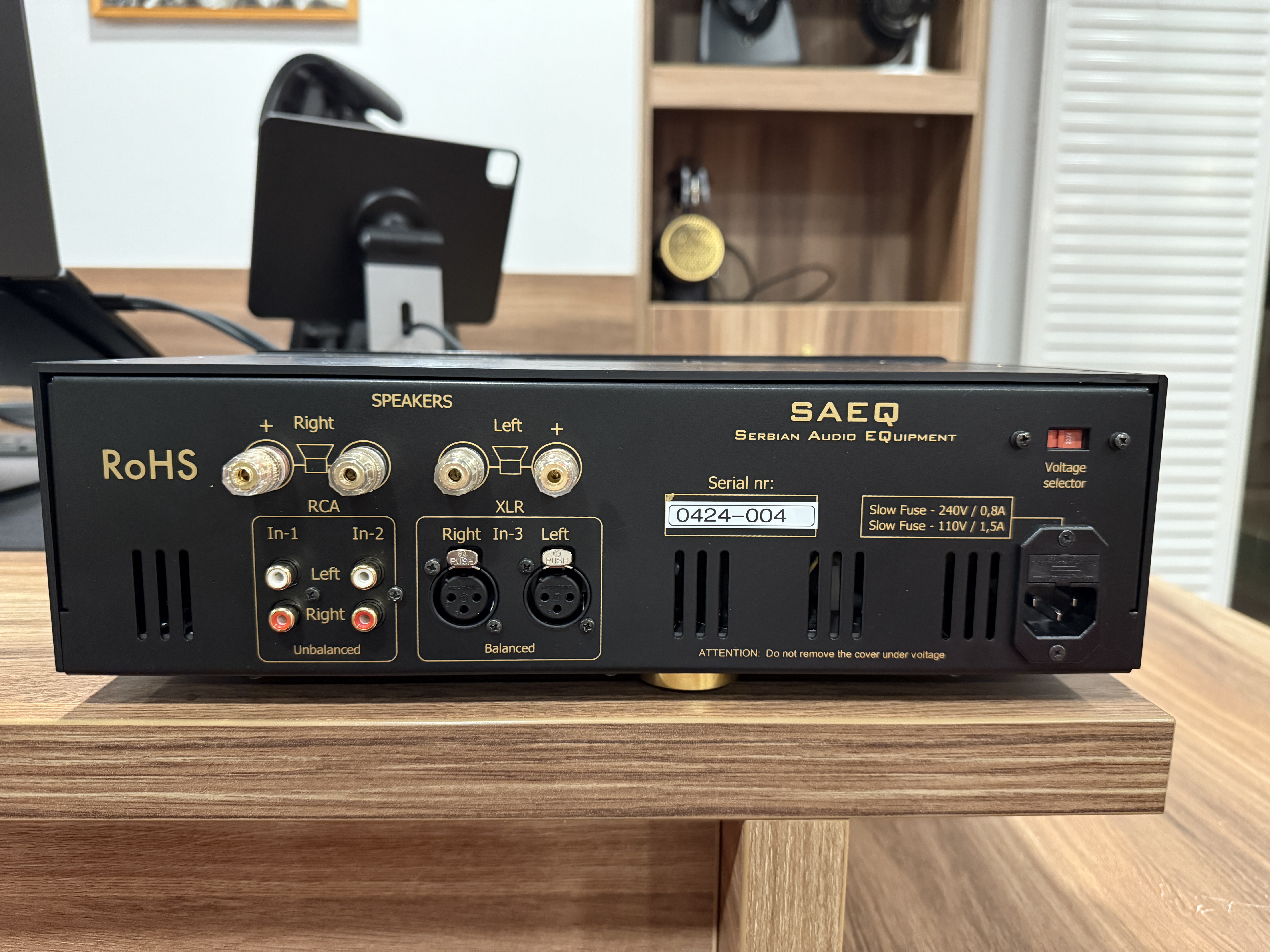 Sold: SAEQ Armageddon amplifier, new, invoice, warranty | Headphone ...