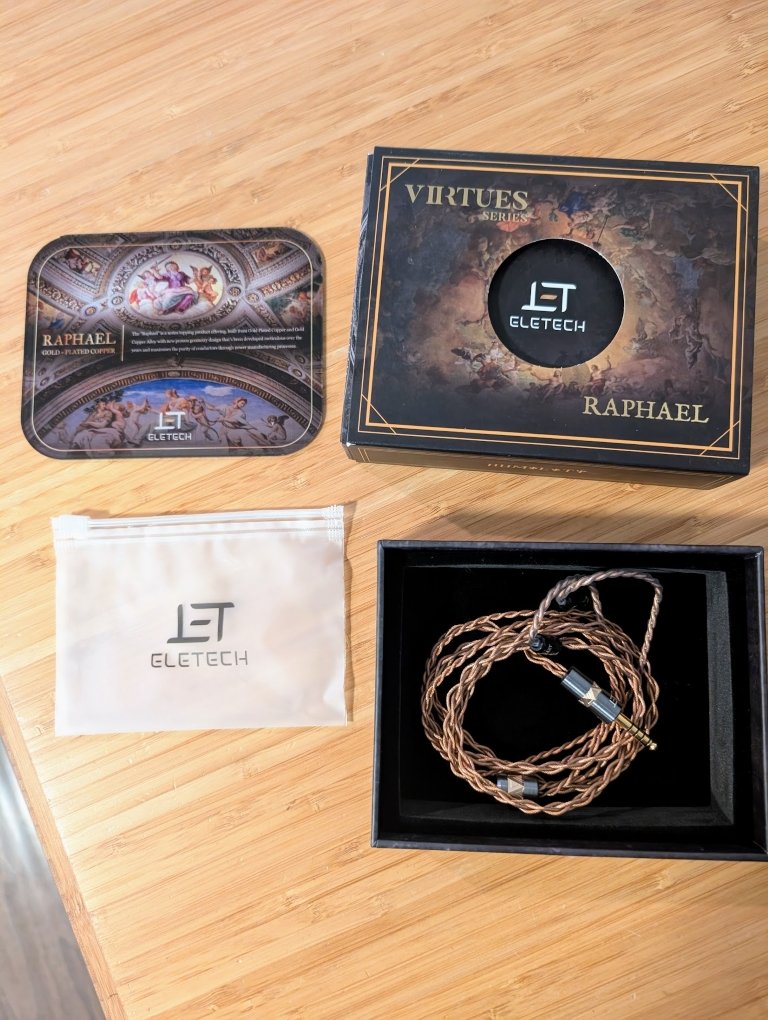 Sold: Eletech Raphael 2pin/4.4mm - a month old - all packaging. | Headphone Reviews and ...