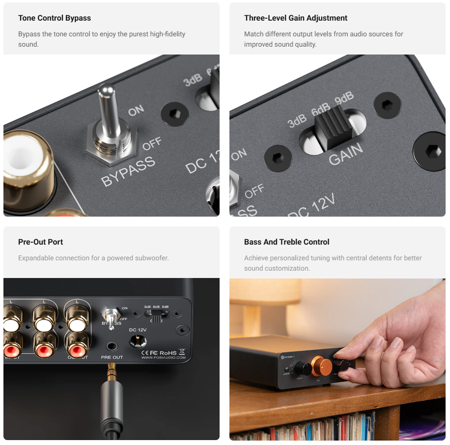 Fosi Audio P4 preamplifier | Headphone Reviews and Discussion - Head-Fi.org