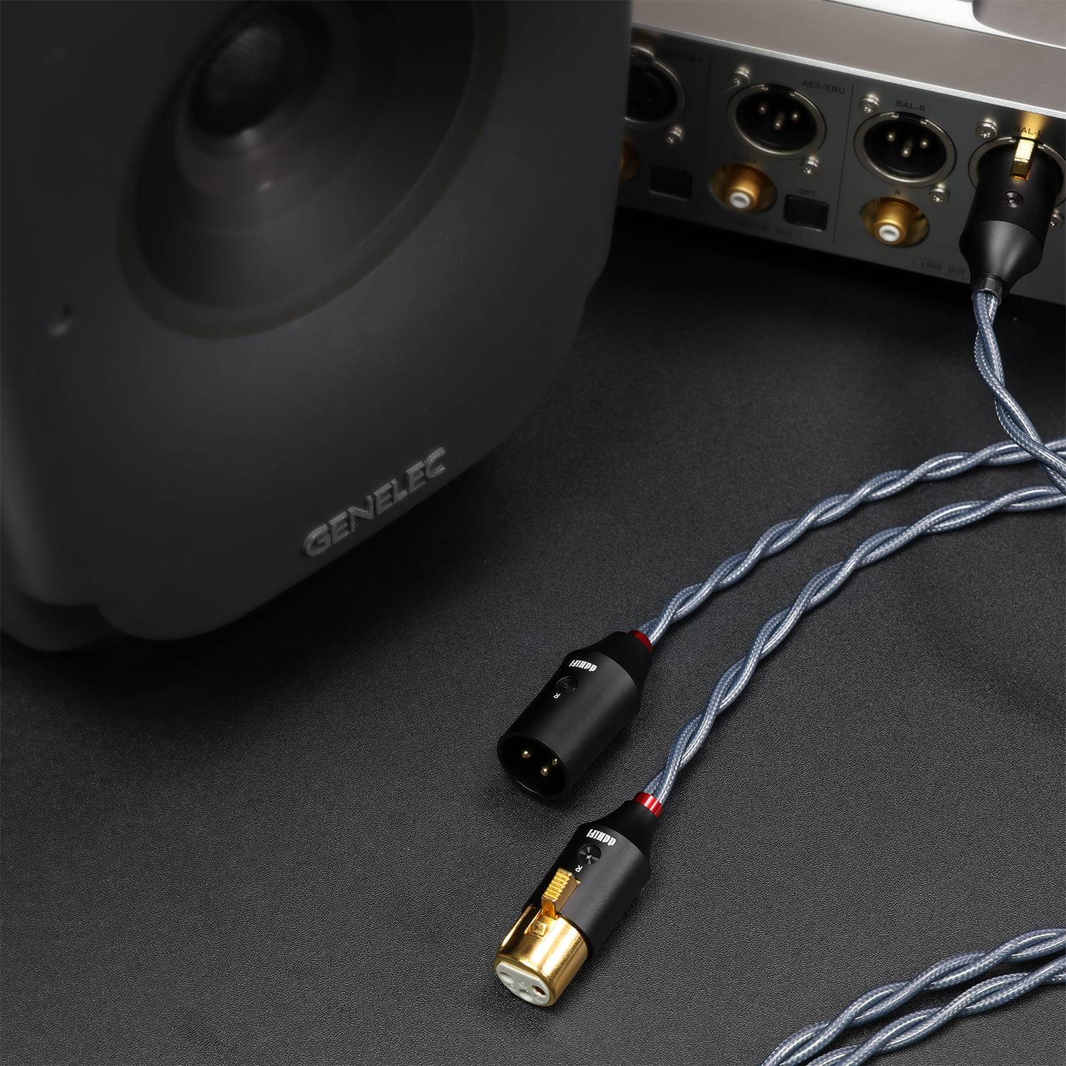 ddHiFi BC30XLR Balanced XLR 3Pin Shielding Signal Cable, Balanced XLR ...