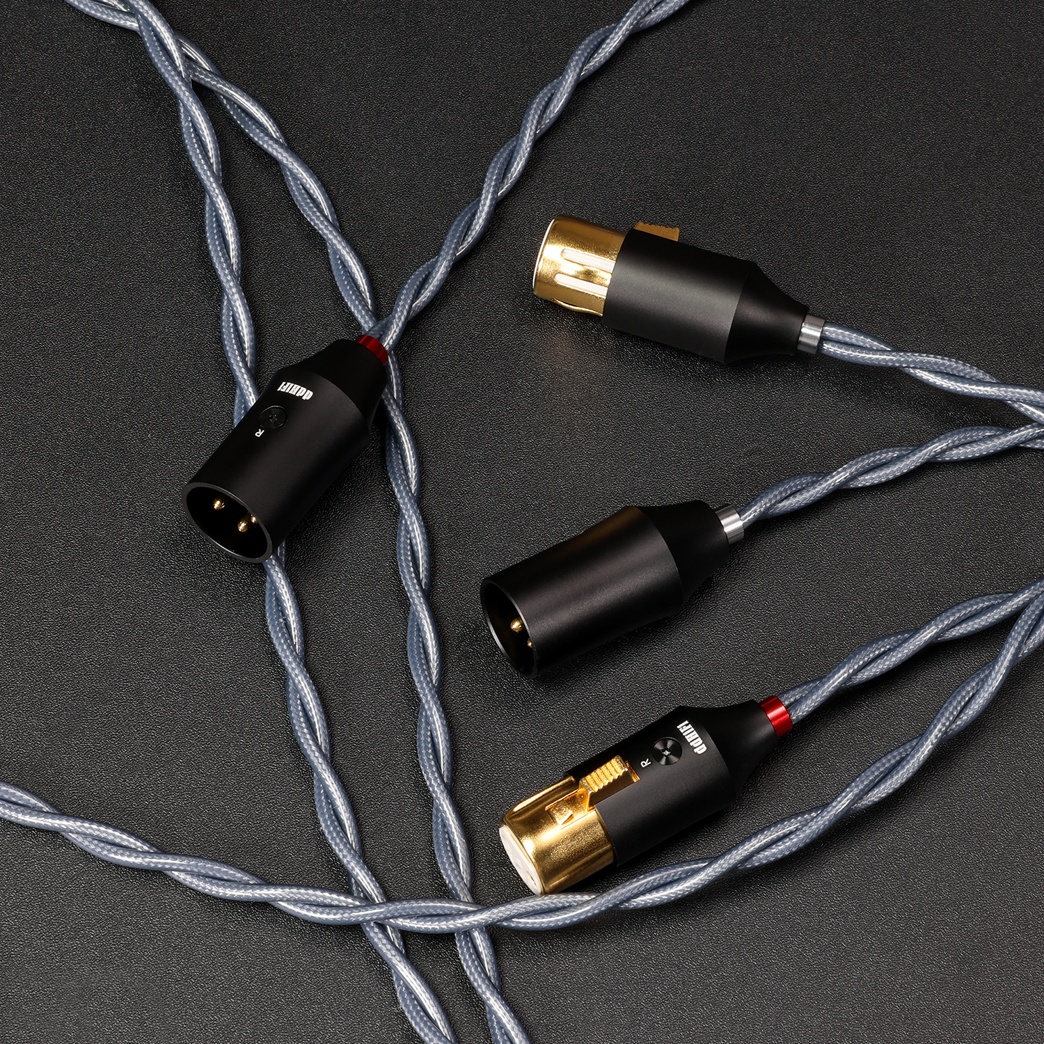 ddHiFi BC30XLR Balanced XLR 3Pin Shielding Signal Cable, Balanced XLR ...