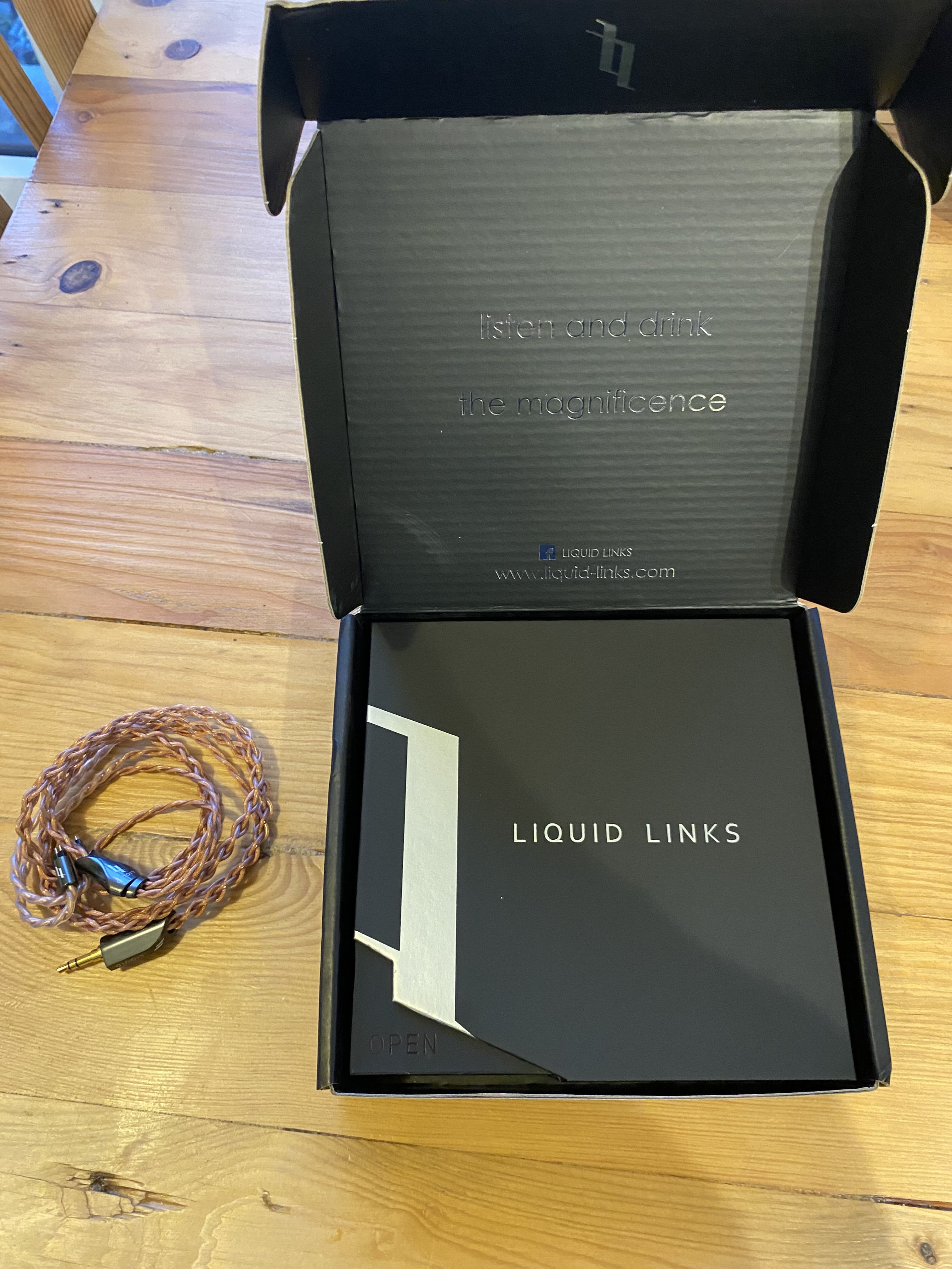 Sold: Liquid Links Conti | Headphone Reviews and Discussion - Head-Fi.org